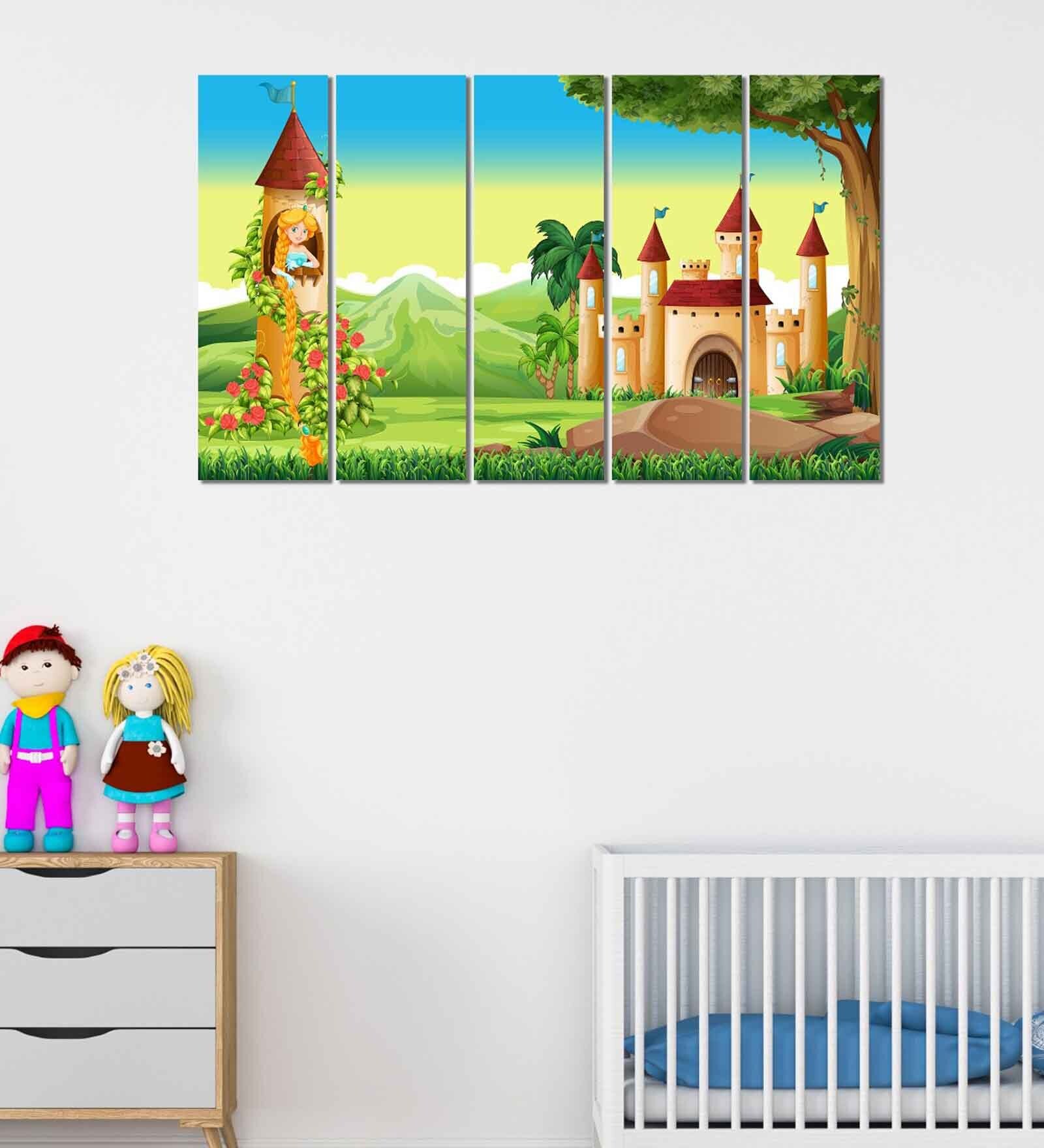 Buy Fantasy World Kids Wall Panels by Wens at 15% OFF by Wens | Pepperfry