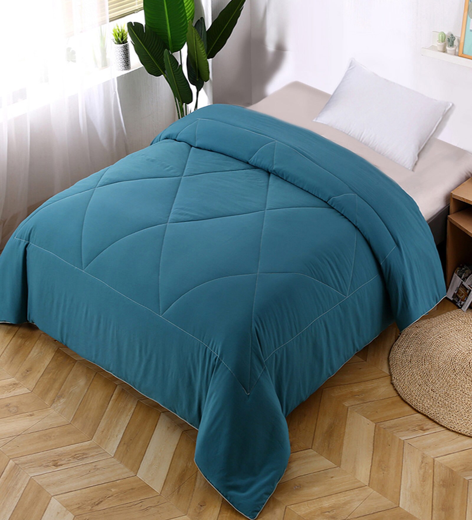 Buy Fashion Microfiber Single AC Comforter by URBAN DREAM at 40% OFF by ...