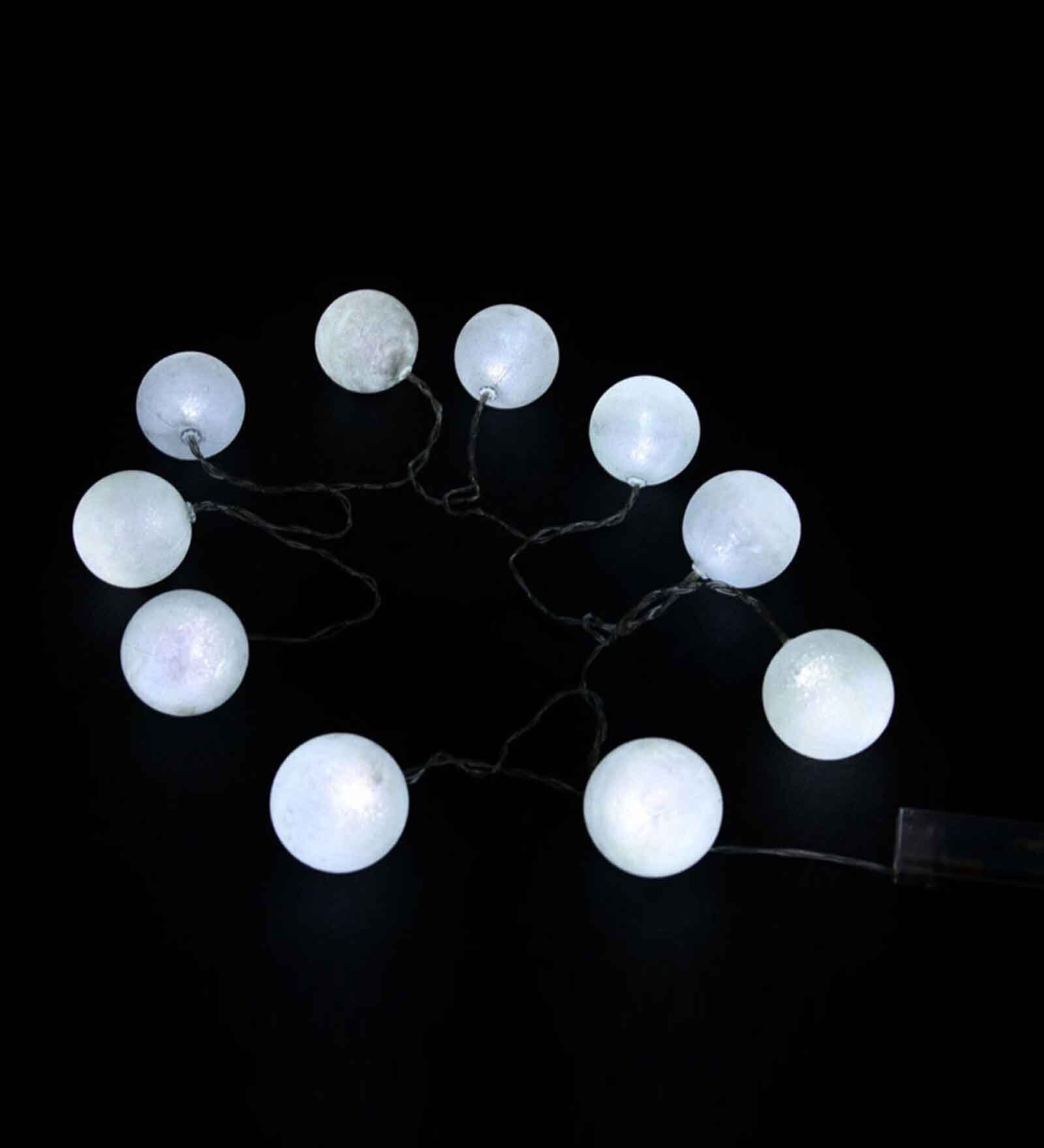 Buy White Ball Shaped LED String Light at 60% OFF by @home | Pepperfry