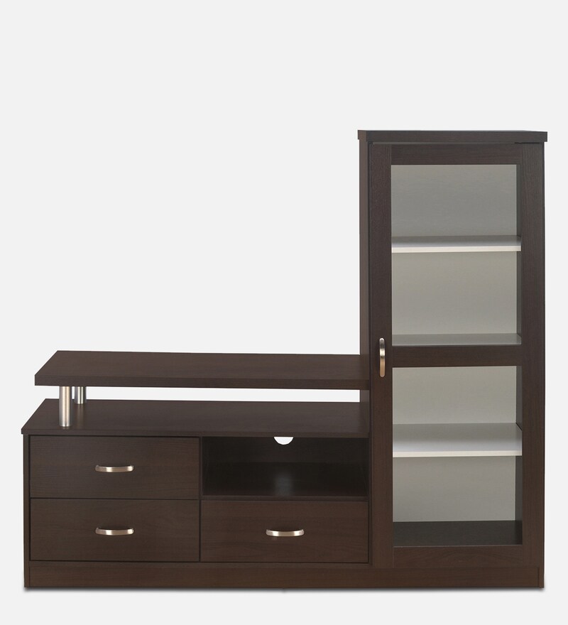 Buy Felix TV Unit in Coffee Finish for TVs up to 43\ by @home Online ...