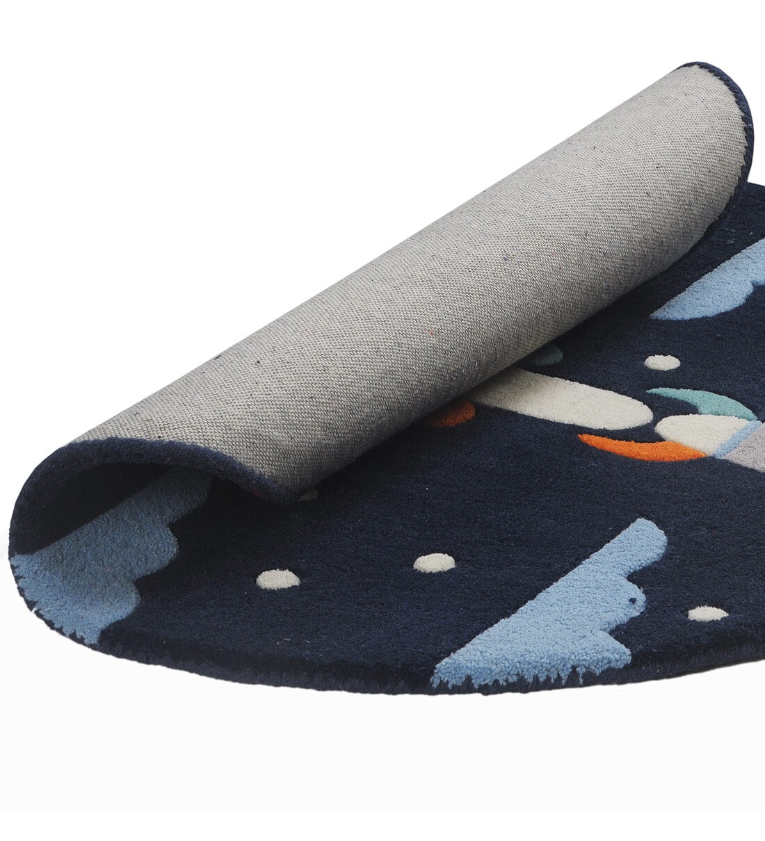 Buy Fire Rocket 3 X 3 Feet Carpet By Littlelooms Online - Abstract Kids ...
