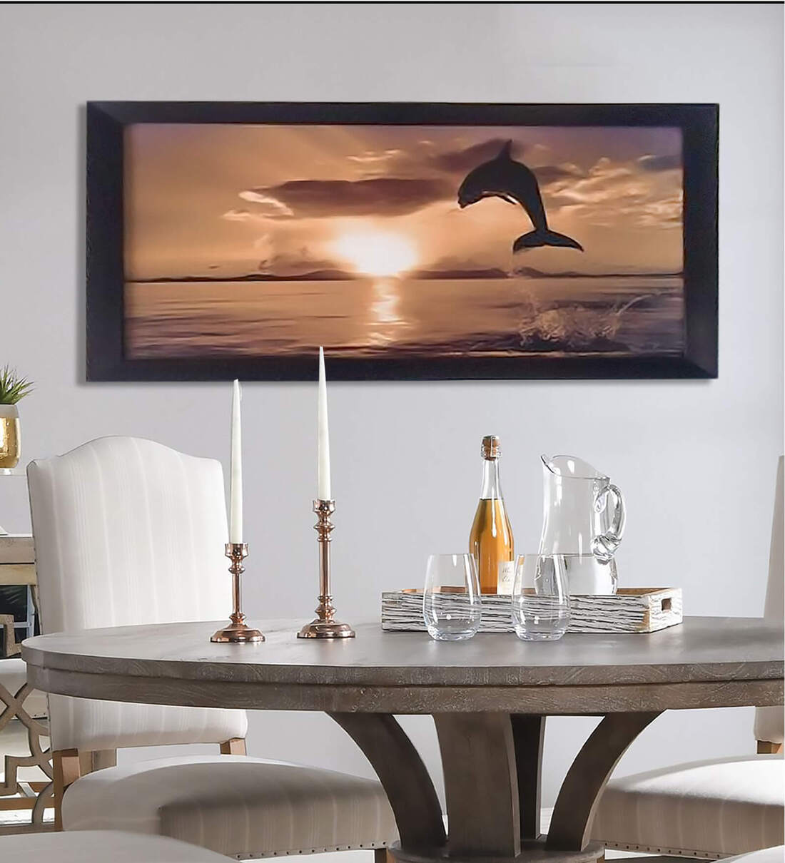 Buy First Light Black Canvas & MDF Prints Print at 22% OFF by POSH N ...