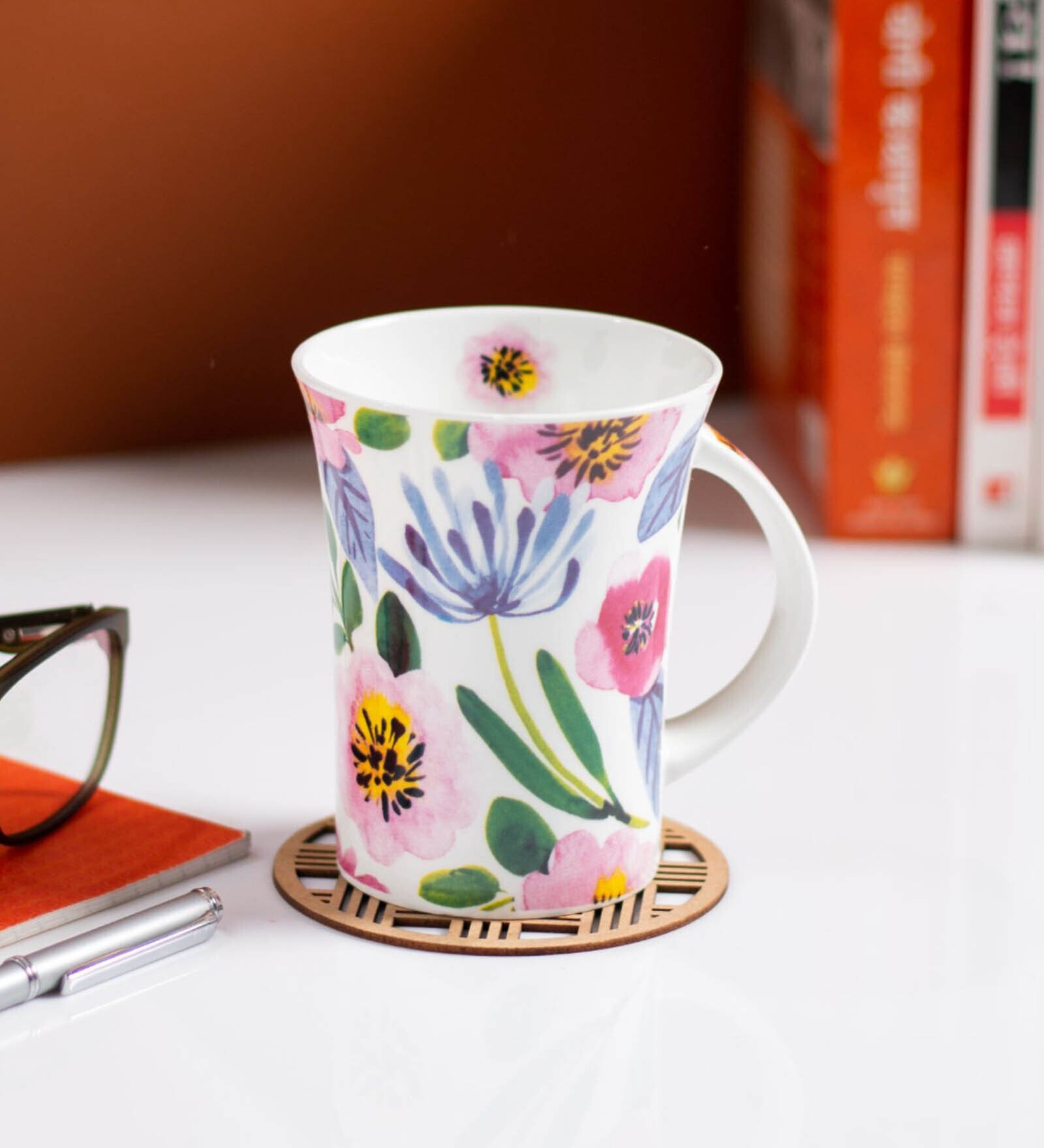 Buy Multicolour Fine Ceramic Muddy Milk Mug 2 Piece -270 ml at 6% OFF ...