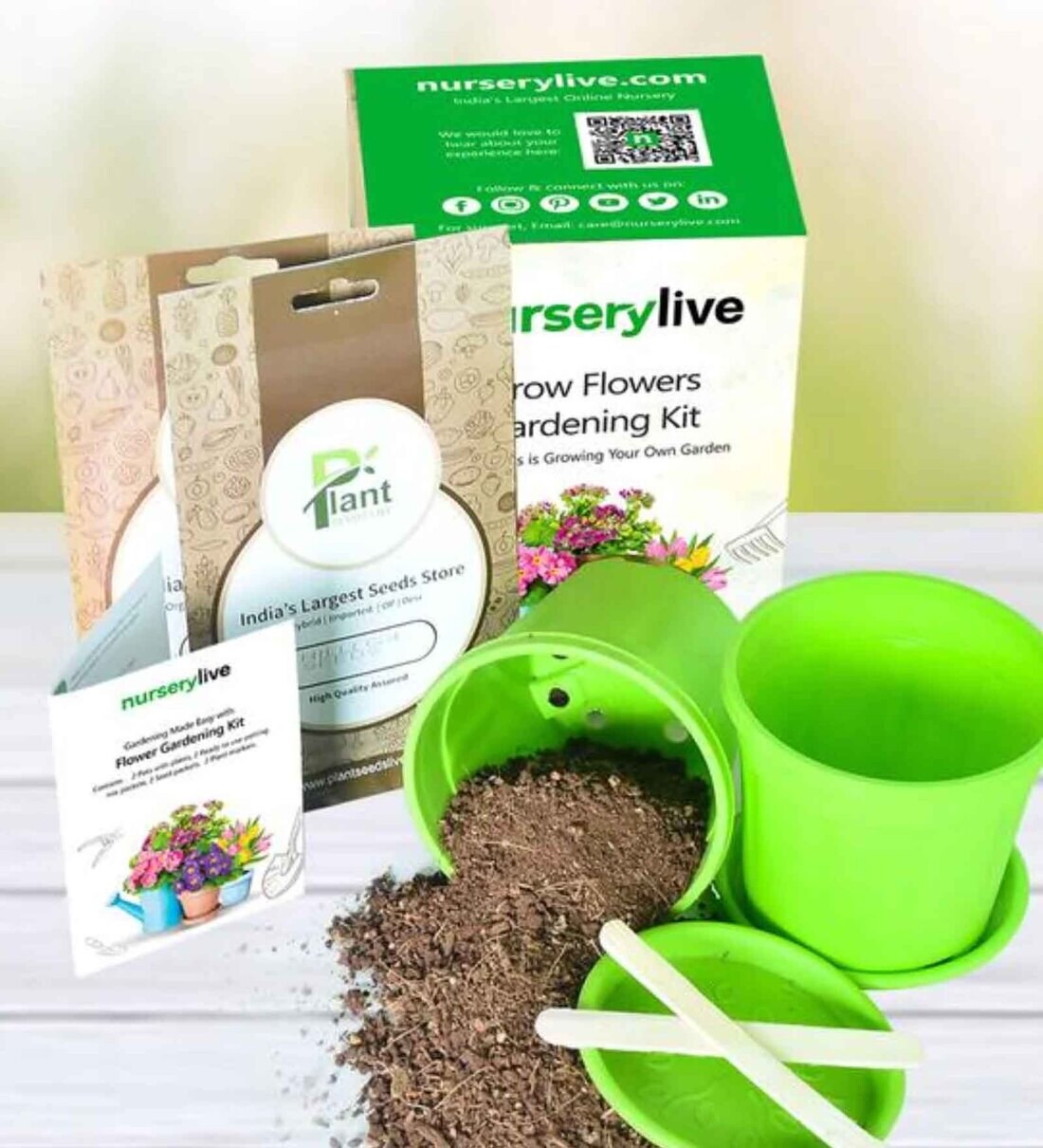 Buy Flower Gardening Kit by Nurserylive at 7% OFF by Nurserylive ...