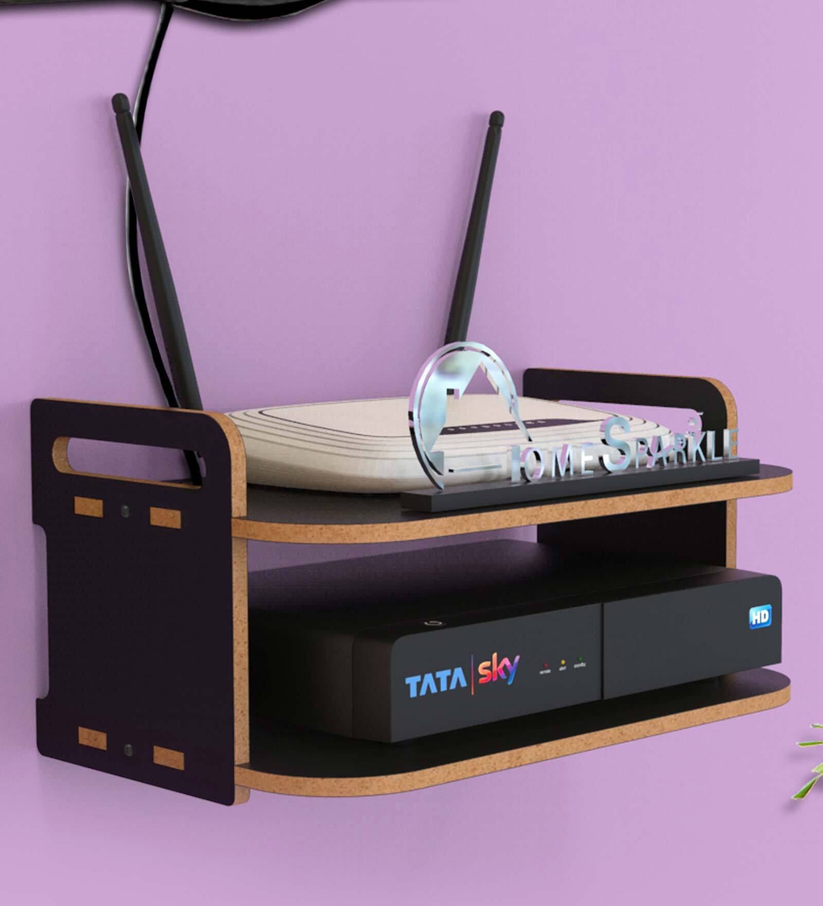 Buy Floating MDF Set Top Box at 50% OFF by Home Sparkle | Pepperfry