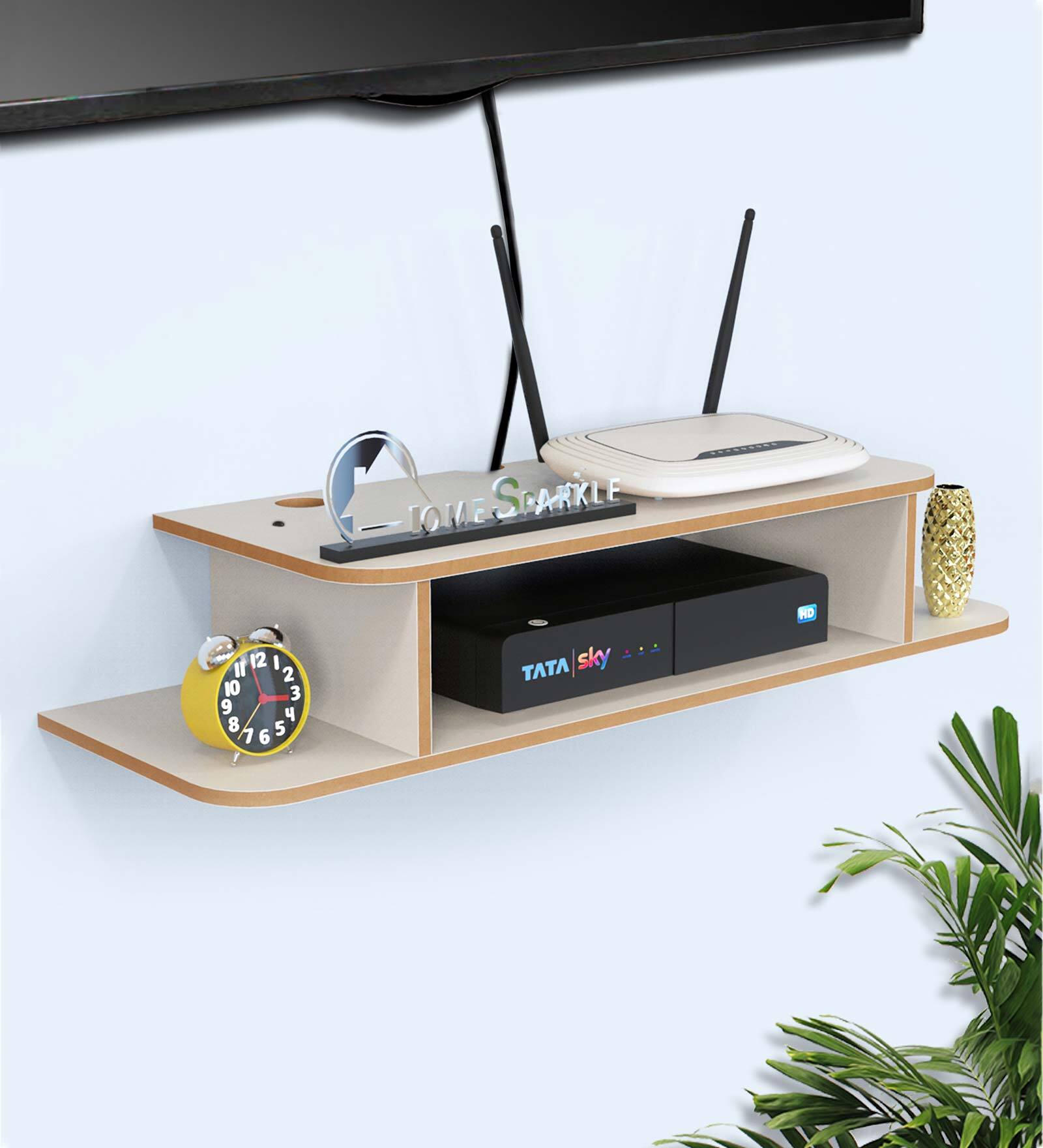 Buy Floating MDF Set Top Box By Home Sparkle at 21% OFF by Home Sparkle ...
