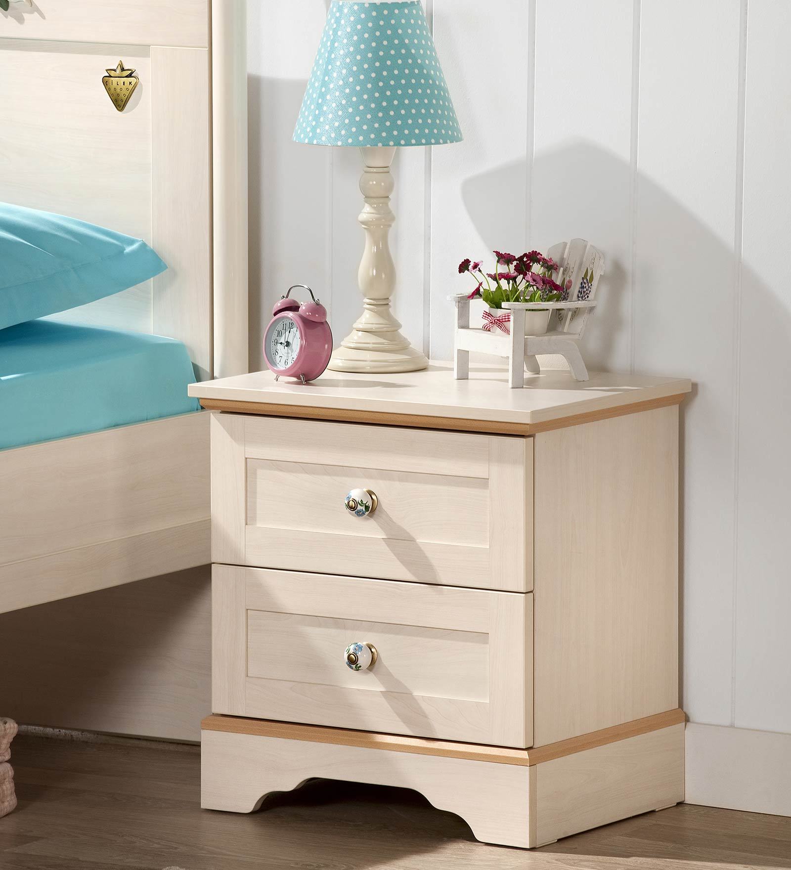 Buy Flora Bedstand by Cilek Room Online - Kids Bedside Tables - Kids ...