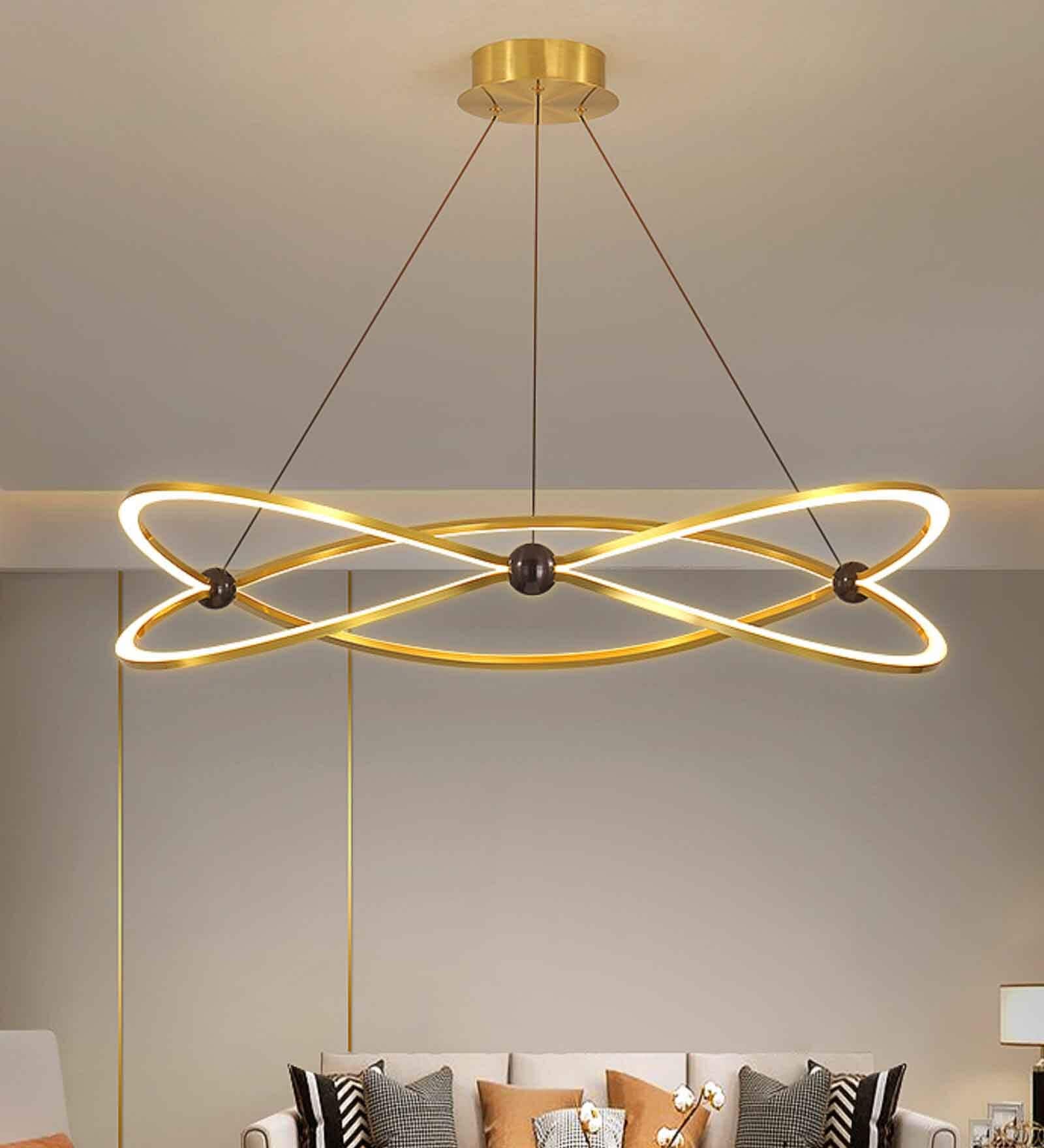 Buy Florid Gold LED Smart Voice Assist Chandelier at 57% OFF by ...