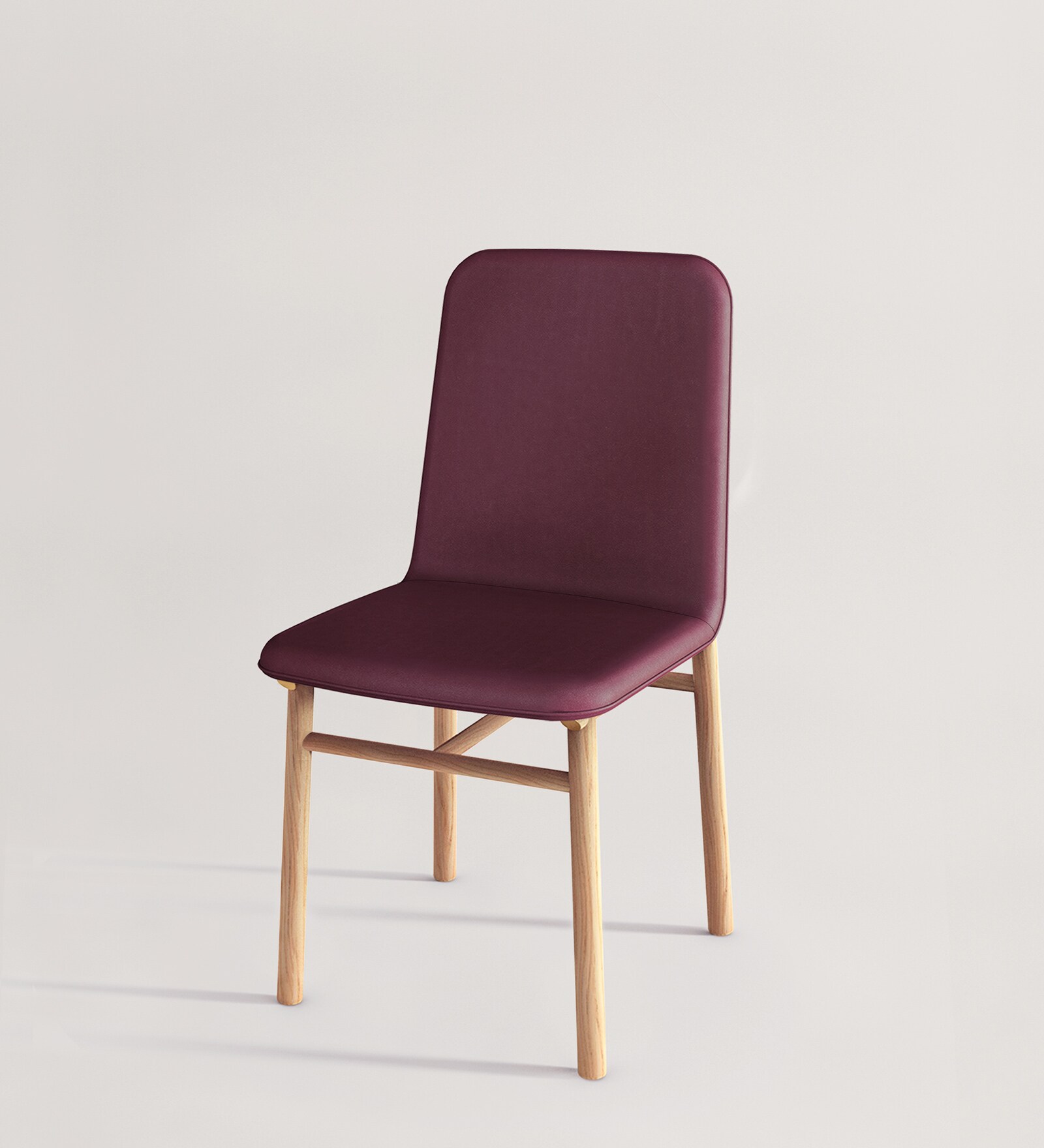 Buy Fold Solid Wood Dining Chair in Plum Colour at 15% OFF by Sar ...