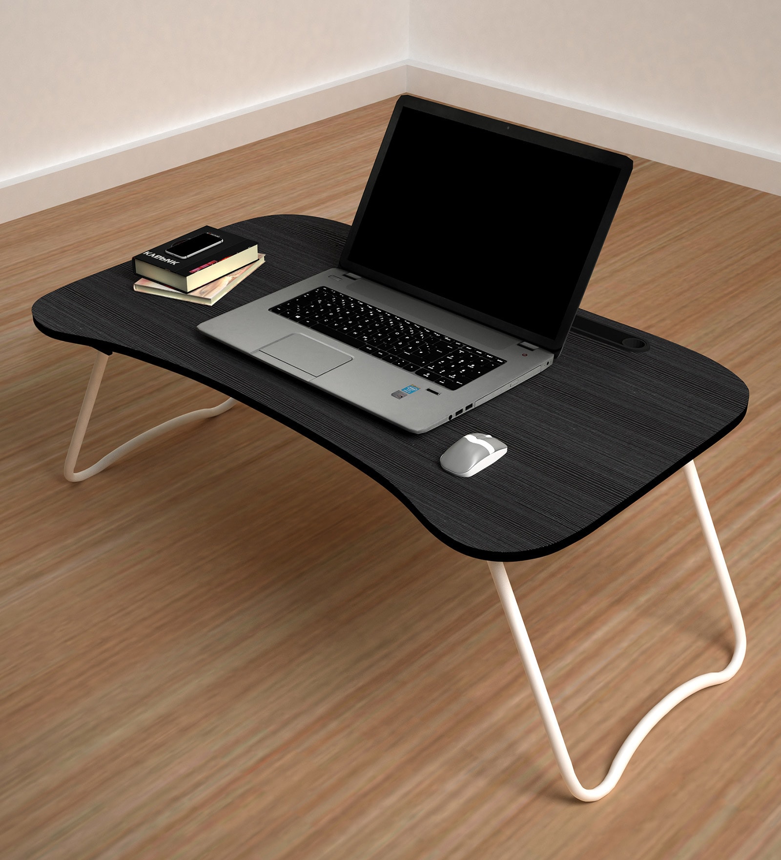 Buy Foldable Portable Table in Black Finish at 68% OFF by Story@Home ...