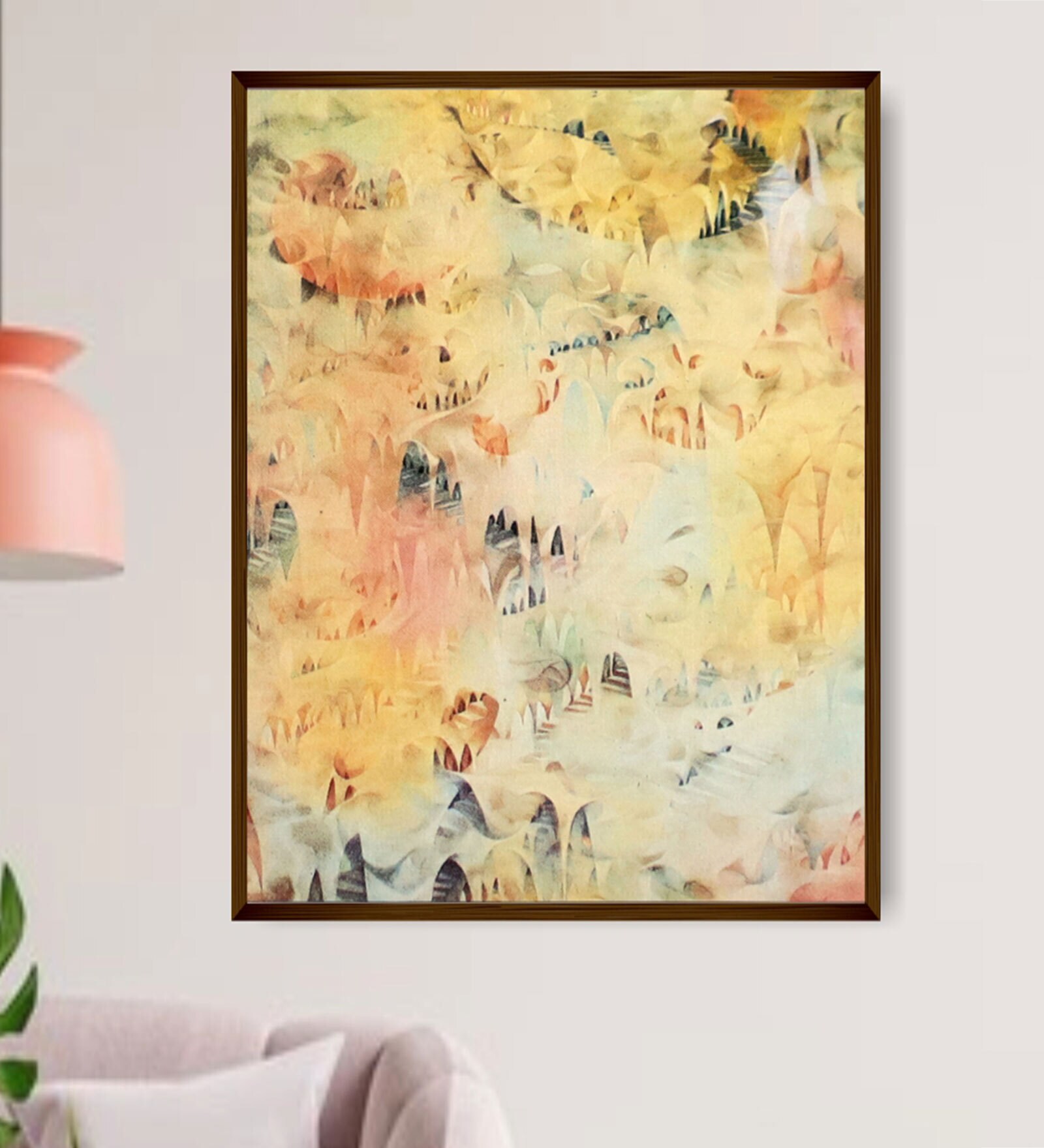 Buy Framed Canvas Abstract Painting (20X30 Inches) at 23% OFF by THE ...
