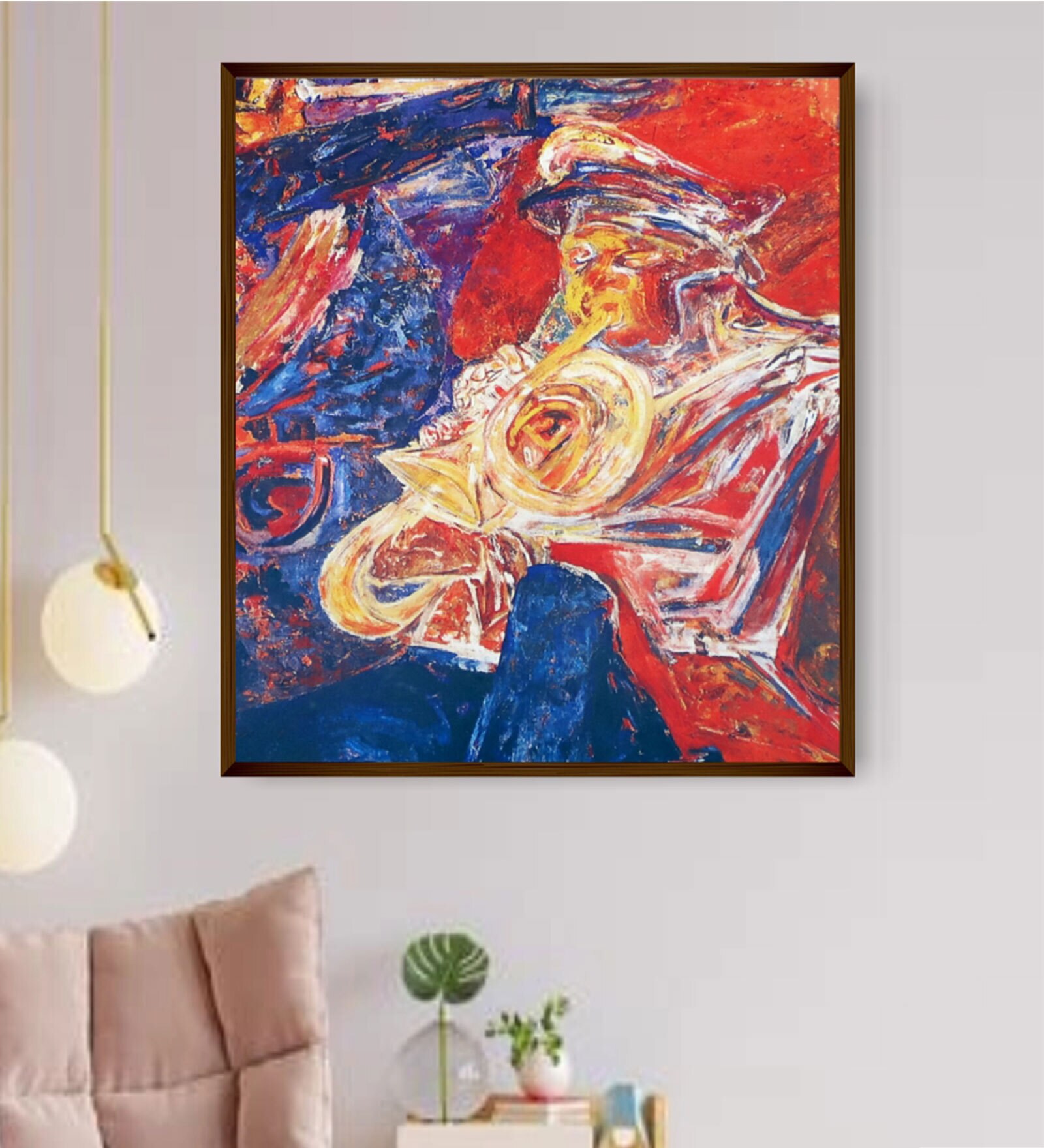Buy Framed Canvas Abstract Painting (20X30 Inches) at 32% OFF by THE ...