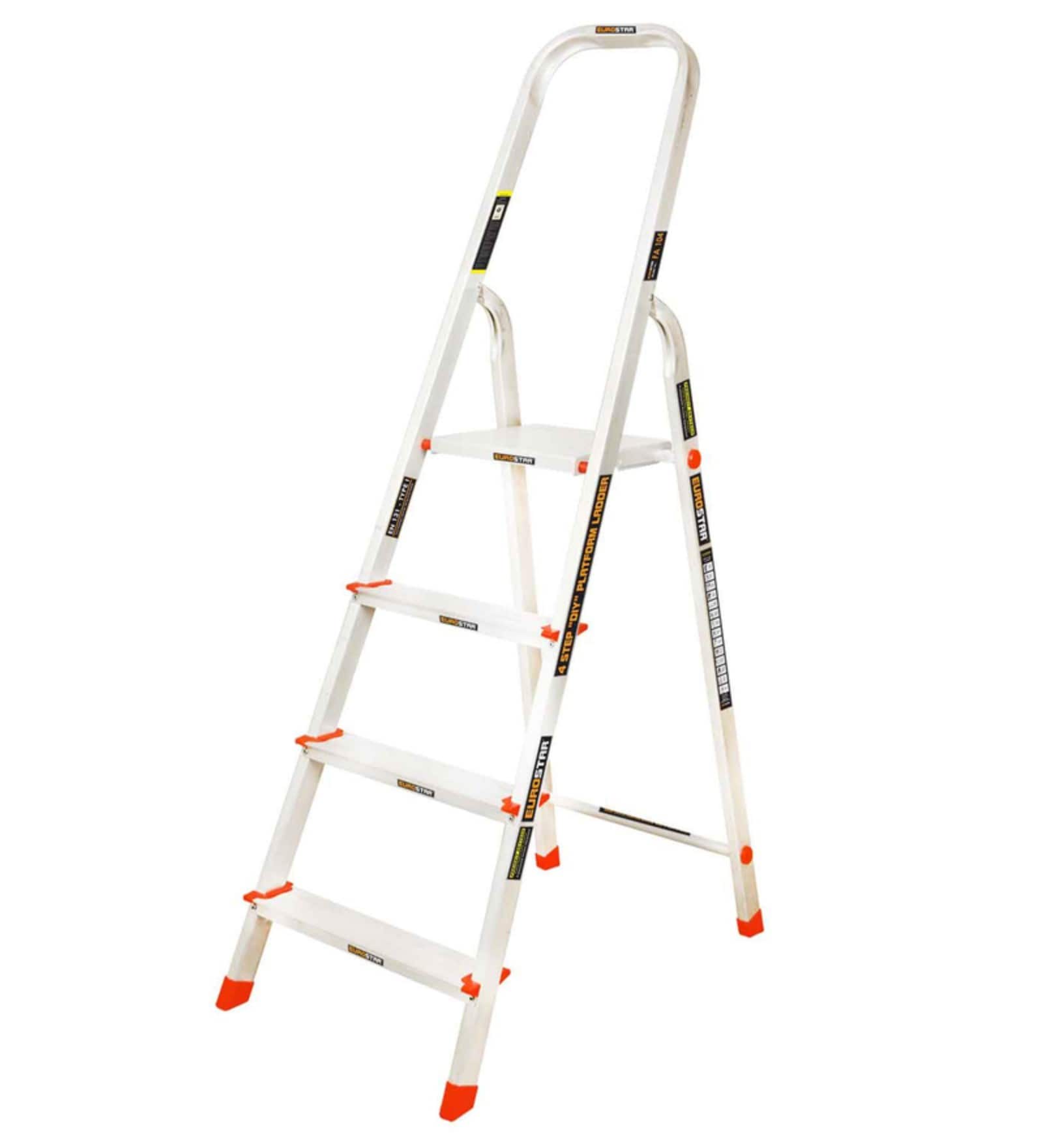 Buy Freiheit Skytech Aluminium 4 Steps 4 FT Ladder at 28% OFF by ...