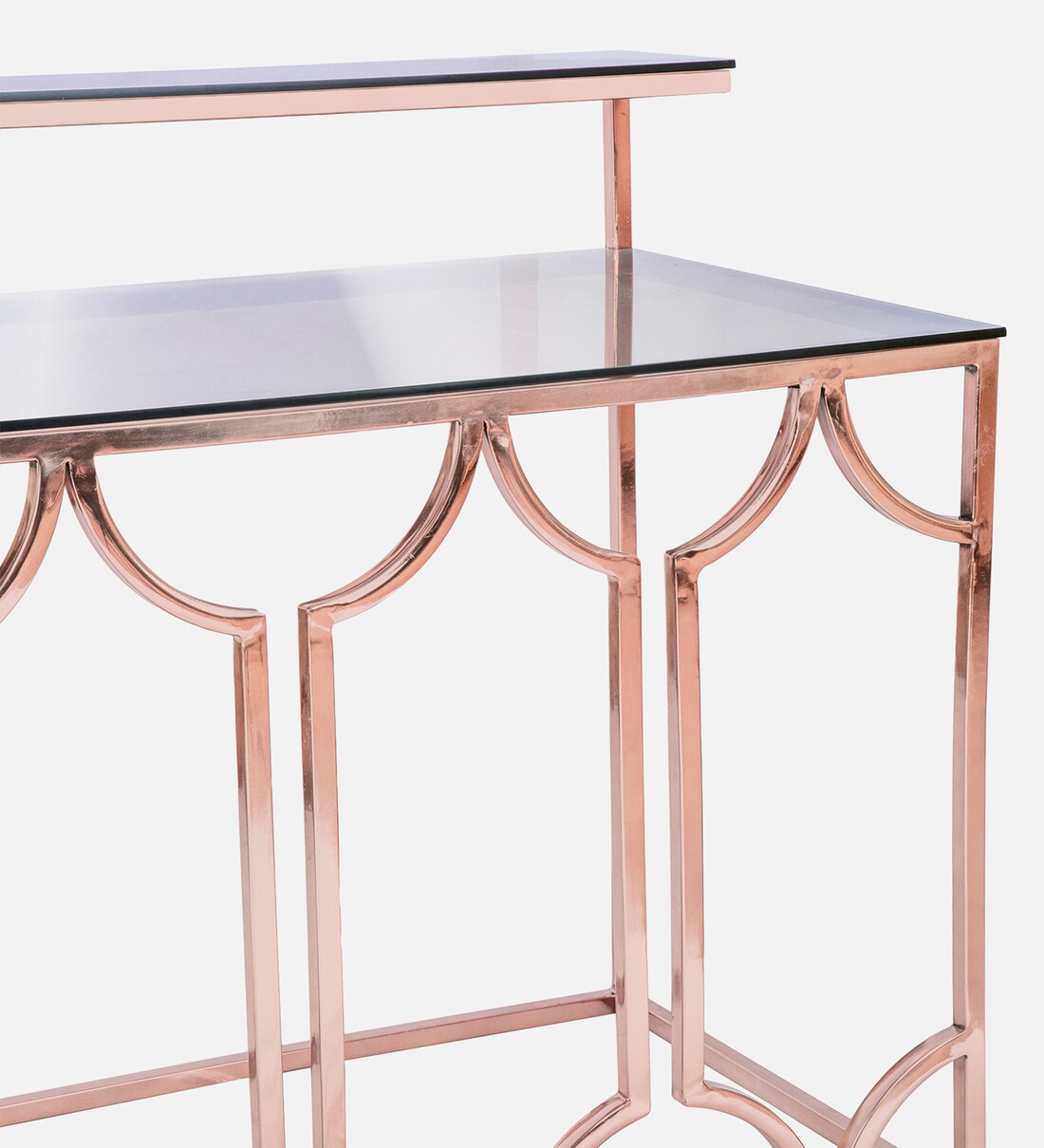 Buy Gatsby Console Table in Gold Finish By Hn Hues Online ...