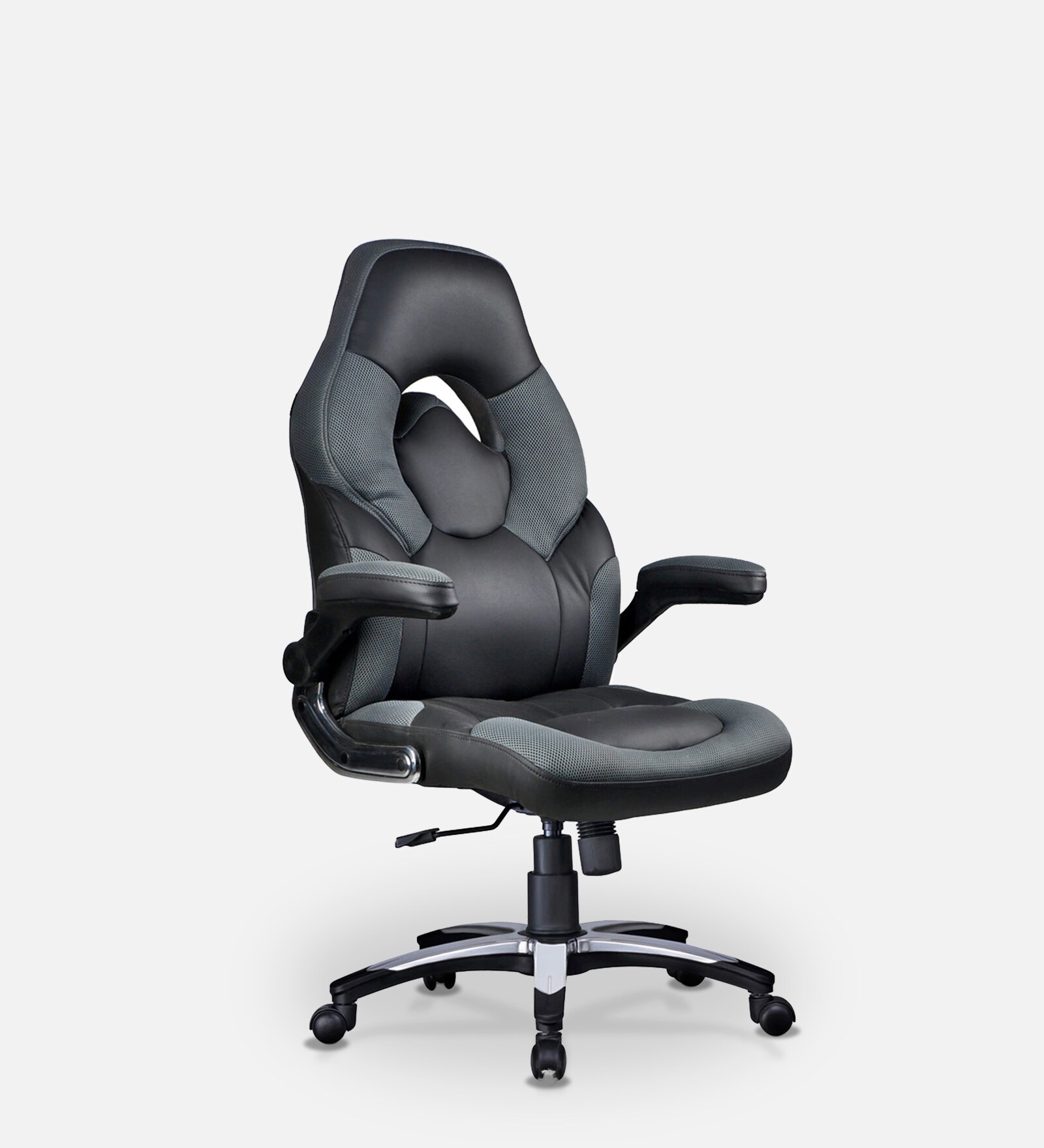Buy Gaming Executive Chair In In Black & Grey Colour at 54% OFF by ...