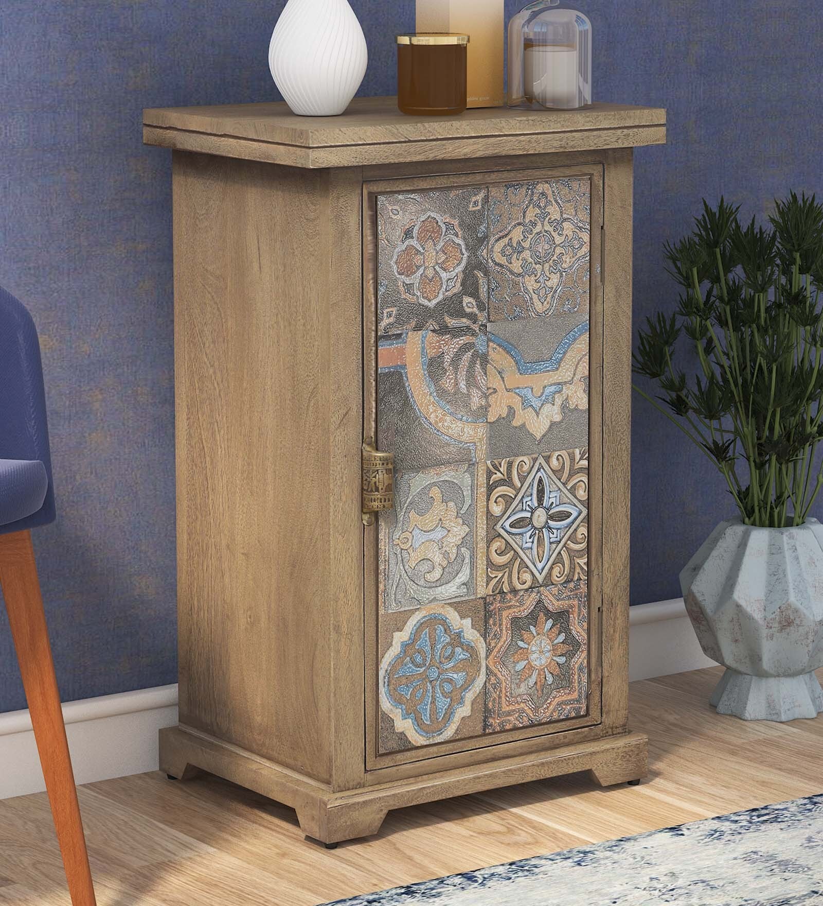 Buy Garret Solid Wood End Table in Olive Finish at 9% OFF by Woodsworth ...