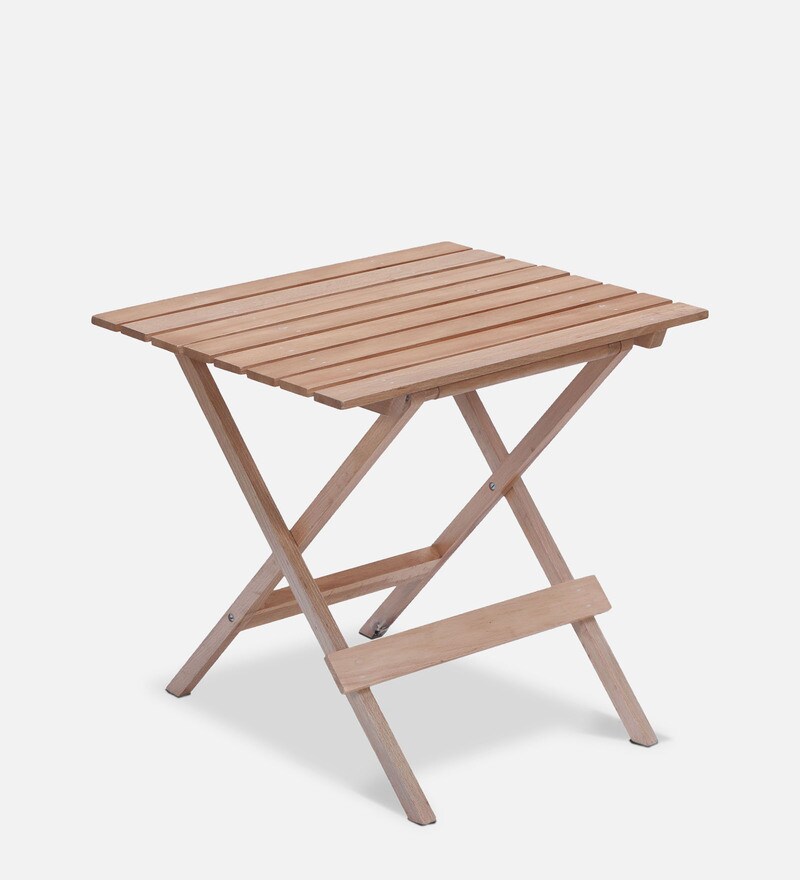 Buy Gale Solid Wood Outdoor Coffee Table in Natural Finish Online ...