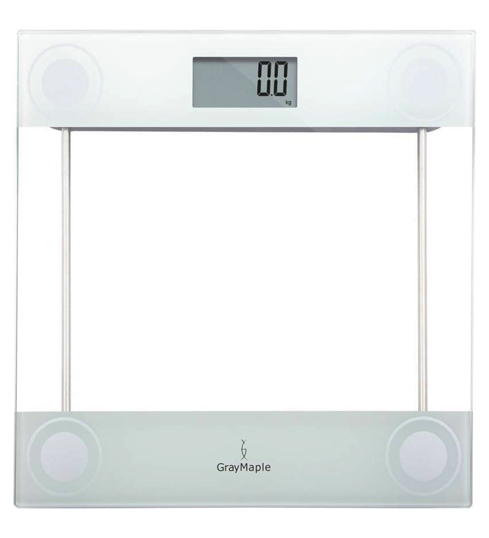 Buy Glass Weighing Scale in White by Gray Mapple Online - Weighing ...