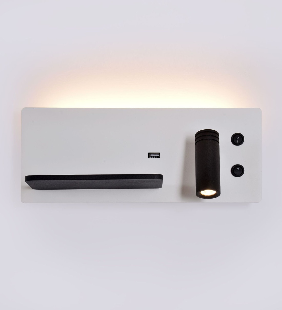 Buy Genius Metal LED Novelty Wall Light (White) at 40% OFF by Smartway ...