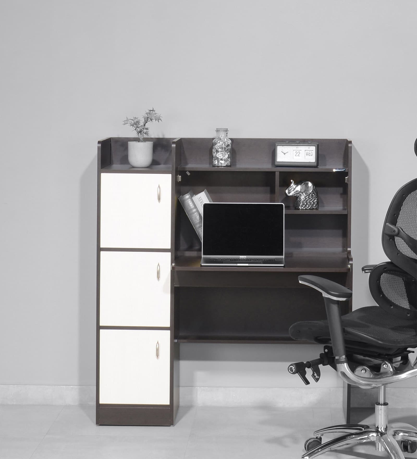 Buy Genius Study Table in Wenge & Pine Finish at 32% OFF by Nilkamal ...