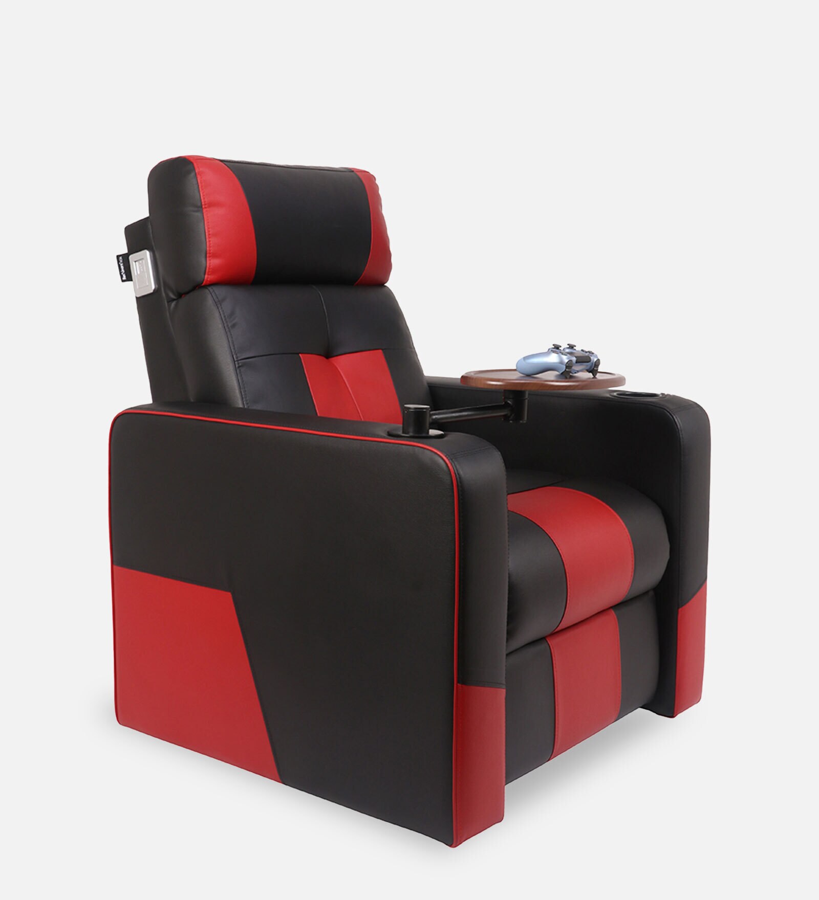 Buy Genx Motorized Recliner In Red & Black Colour at 14% OFF by ...