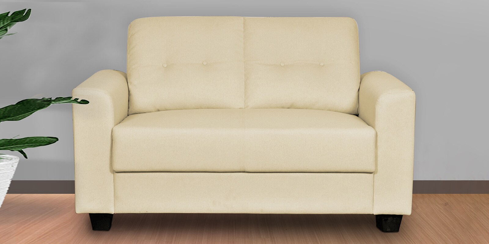 Buy Germany Fabric 2 Seater Sofa in Beige Color at 25% OFF by FURNITECH ...