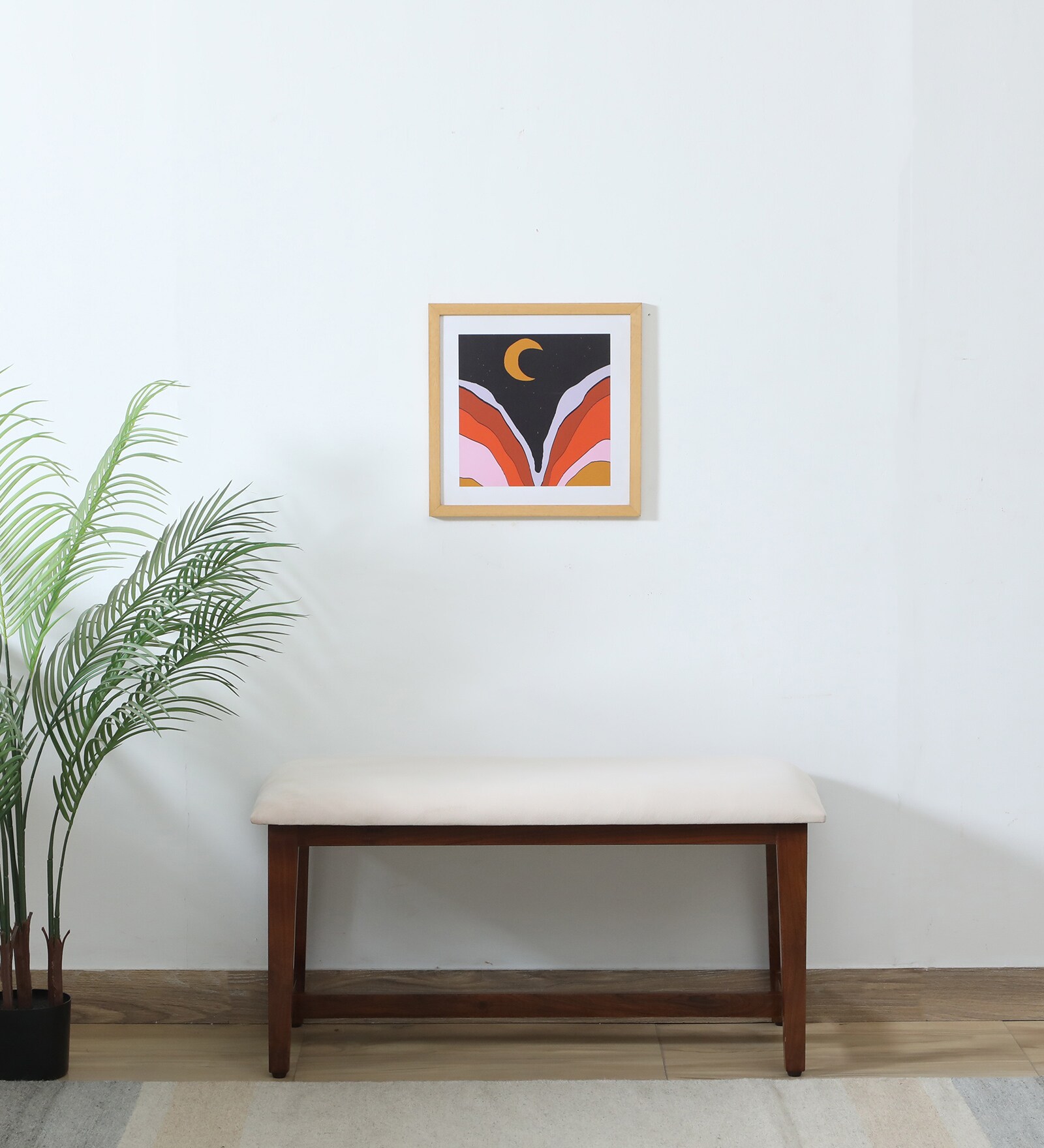 Buy Perch Sheesham Wood Benches In Beige Colour at 30% OFF by Globally ...