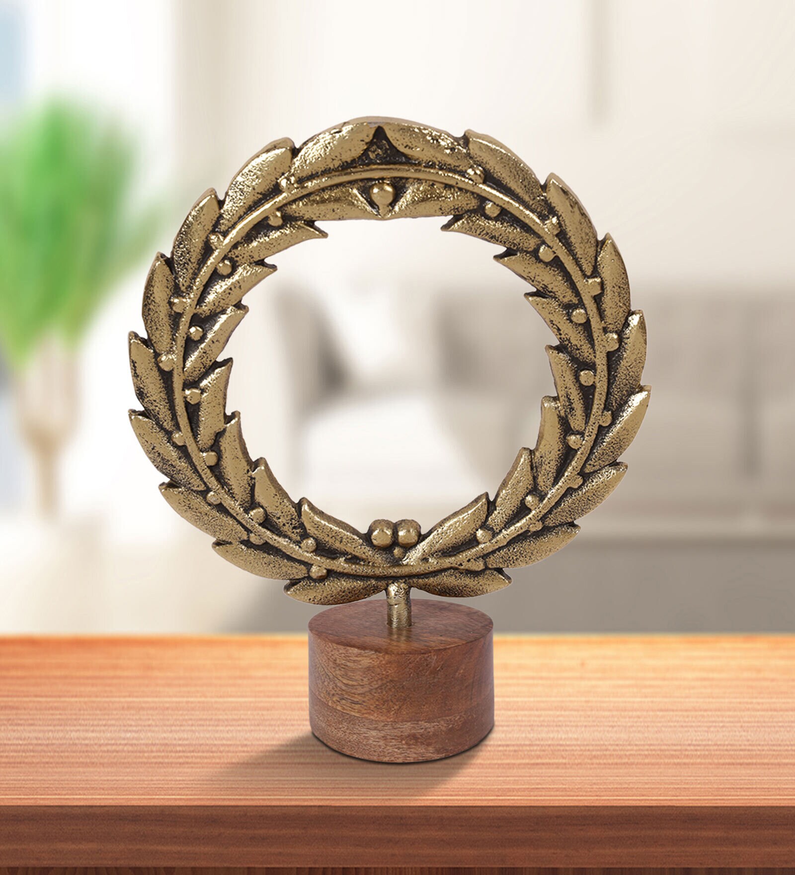 Buy Gilded Heritage Brass Antique Mild Steel Showpiece at 9% OFF by ...