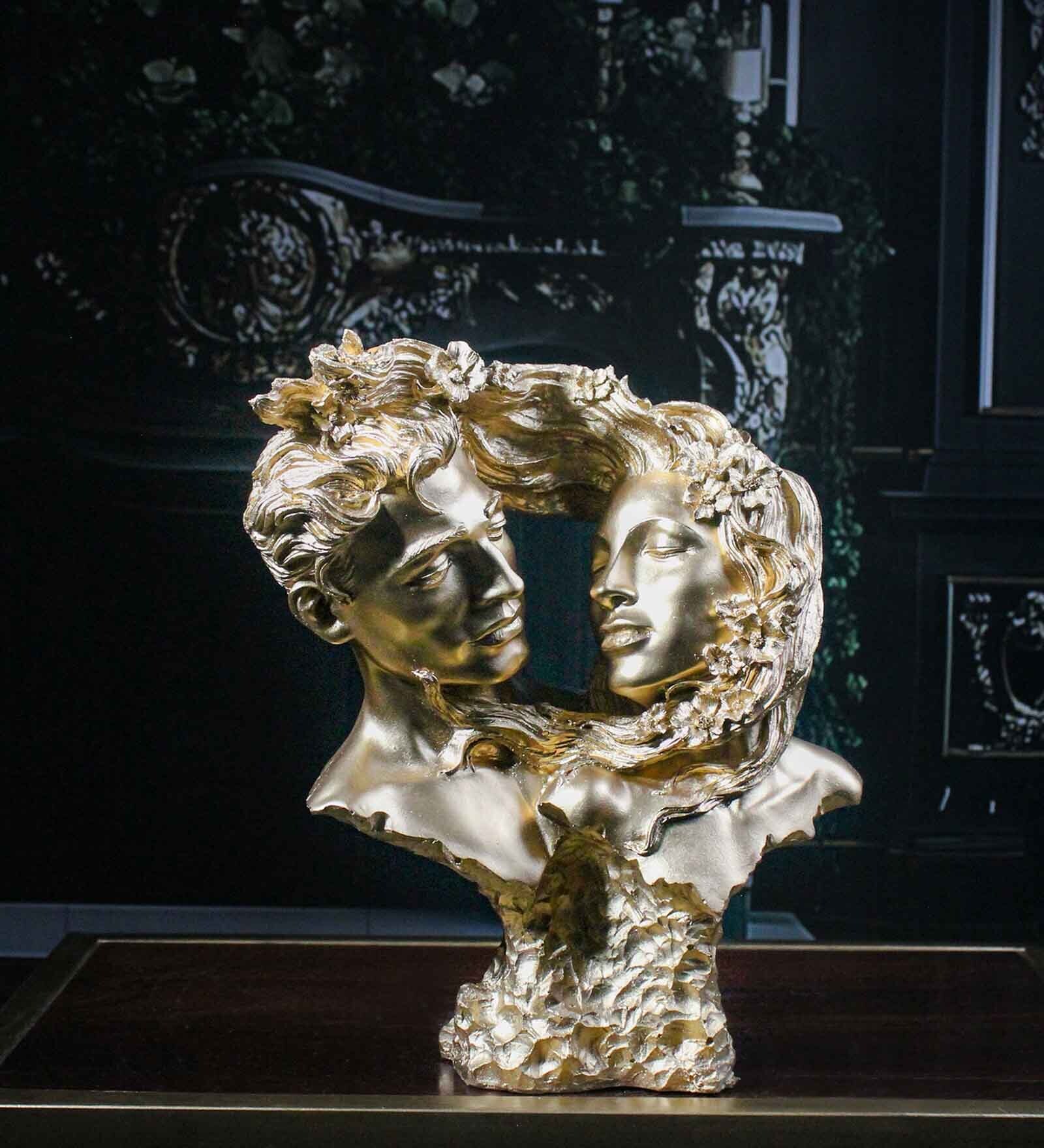Buy Gilded Love Forever Together Gold Polyresin Figurine at 44% OFF by ...