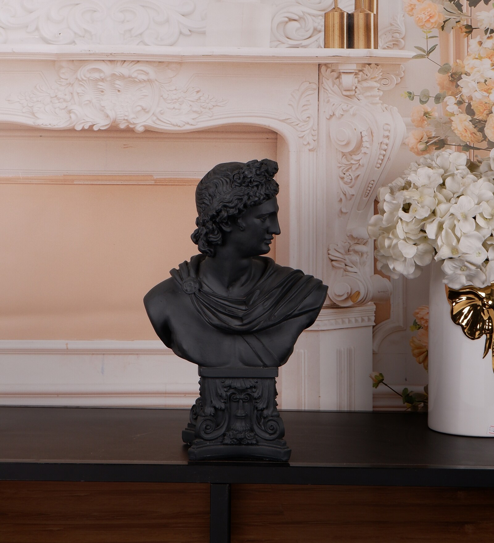 Buy Gilded Romanian Elegance Grey Polyresin Showpiece at 50% OFF by The ...