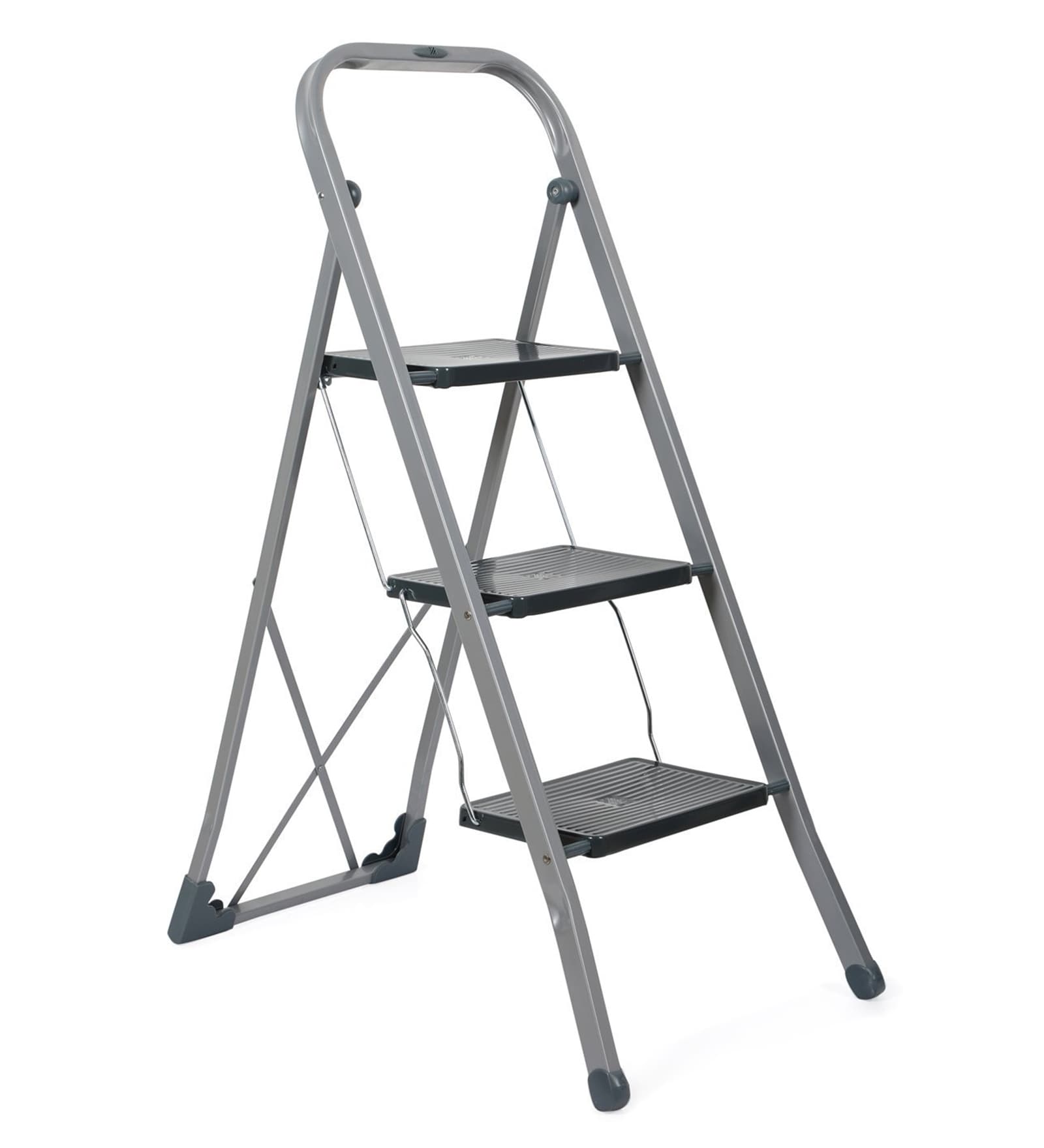 Buy 3 Steps 3.4 ft Mild Steel Step Ladder at 100% OFF by Gimi | Pepperfry