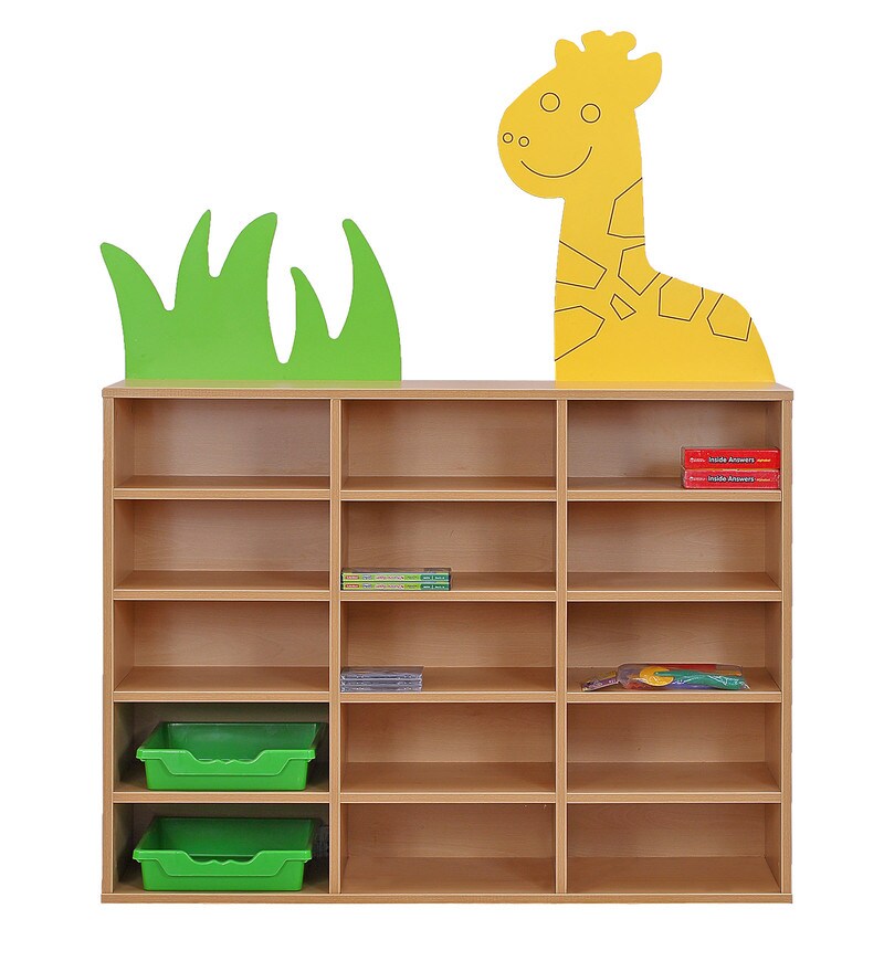 Buy Giraffe Cubby Storage Cabinet By Popcorn Online - Kids Bookshelves ...