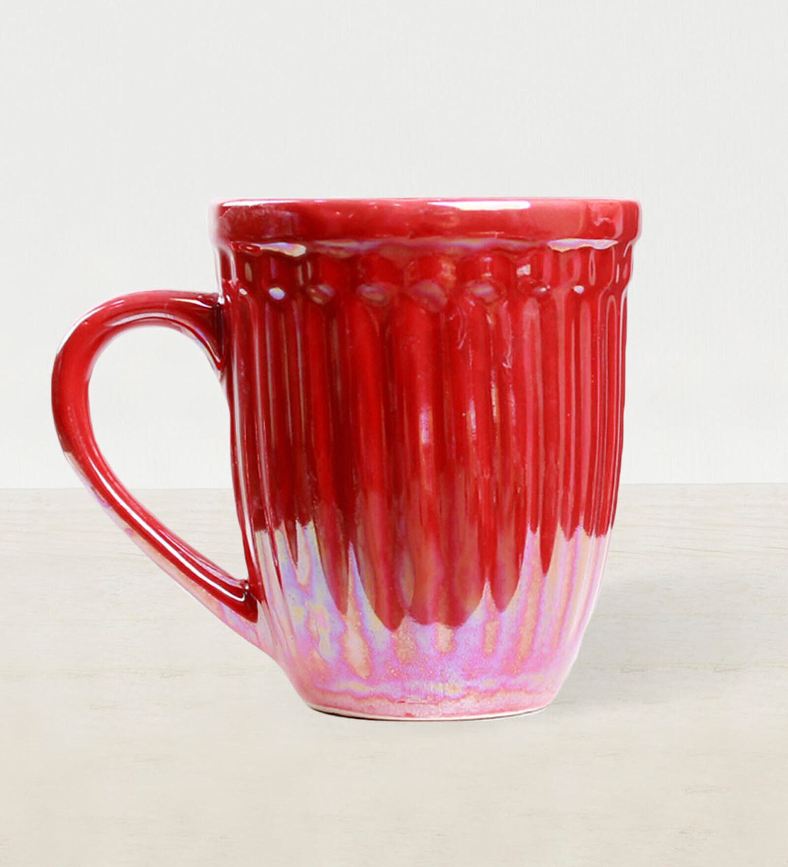 Buy Indigo Lush 330ml Red Coffee Mug at 71% OFF by The Earth Store ...