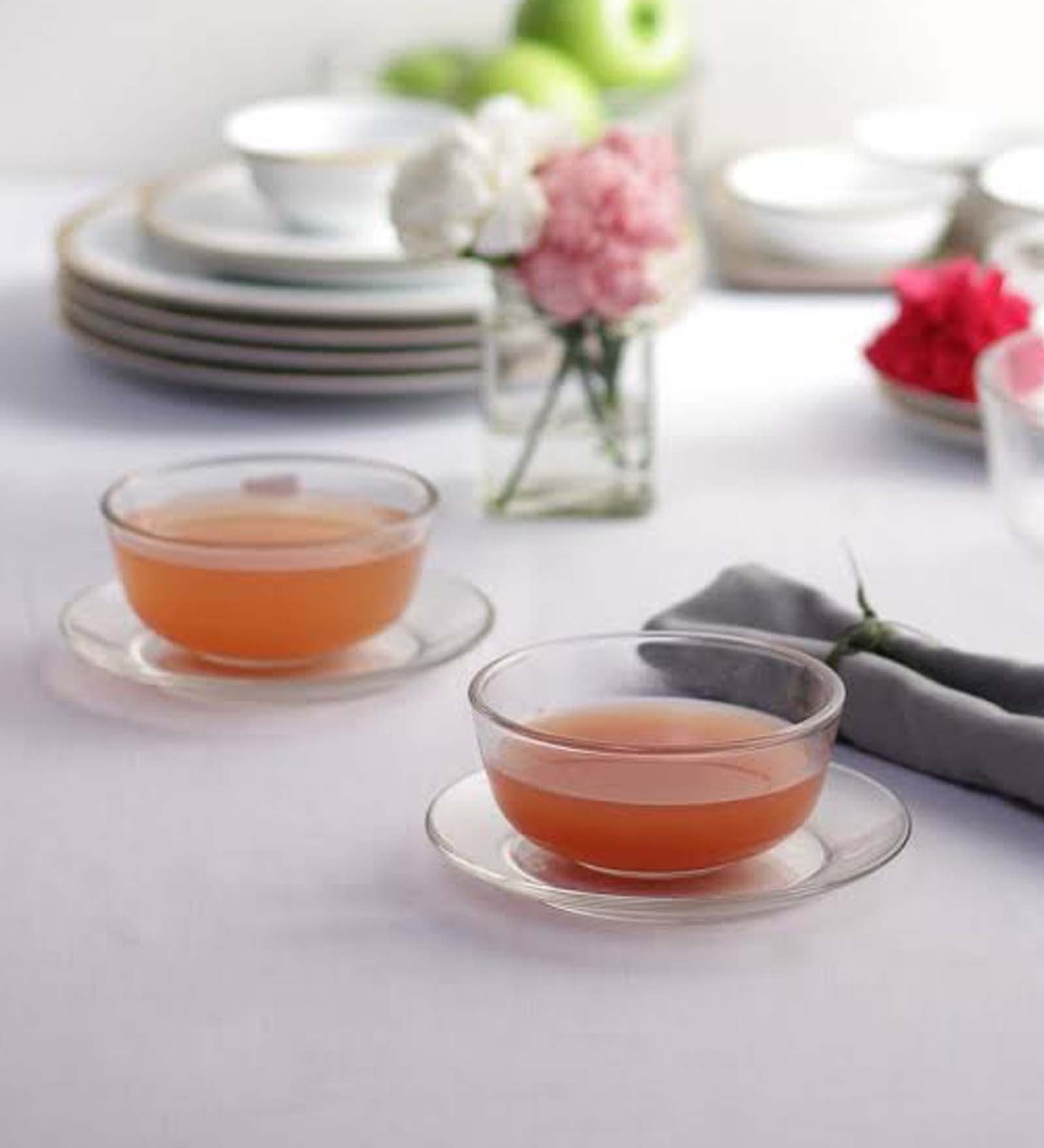 Buy 225 ML Glass Soup Bowls Set of 4 by Ocean Online - Soup Bowls ...