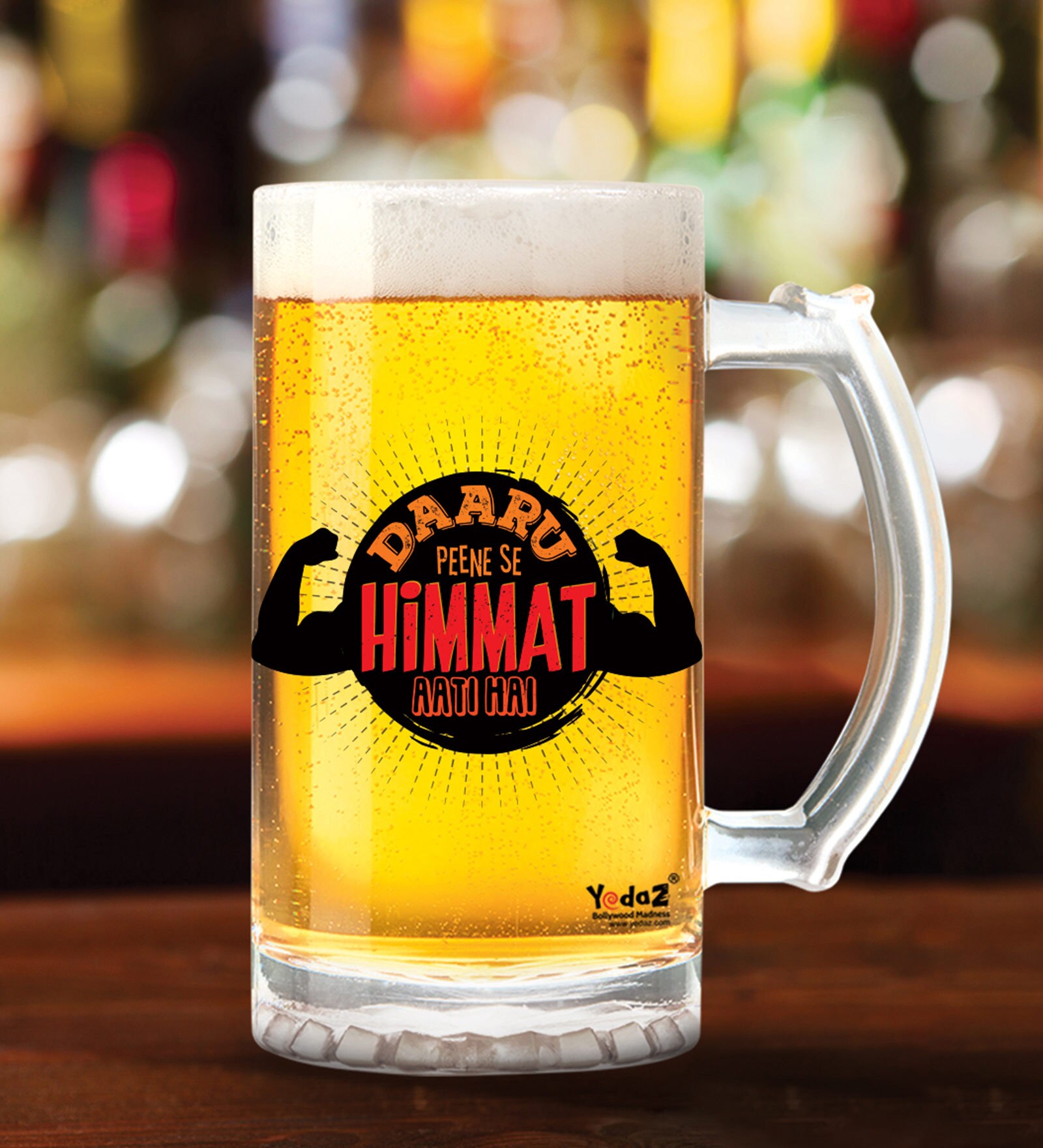Buy 600 ML Slogan Beer Mug at 30% OFF by Yedaz | Pepperfry