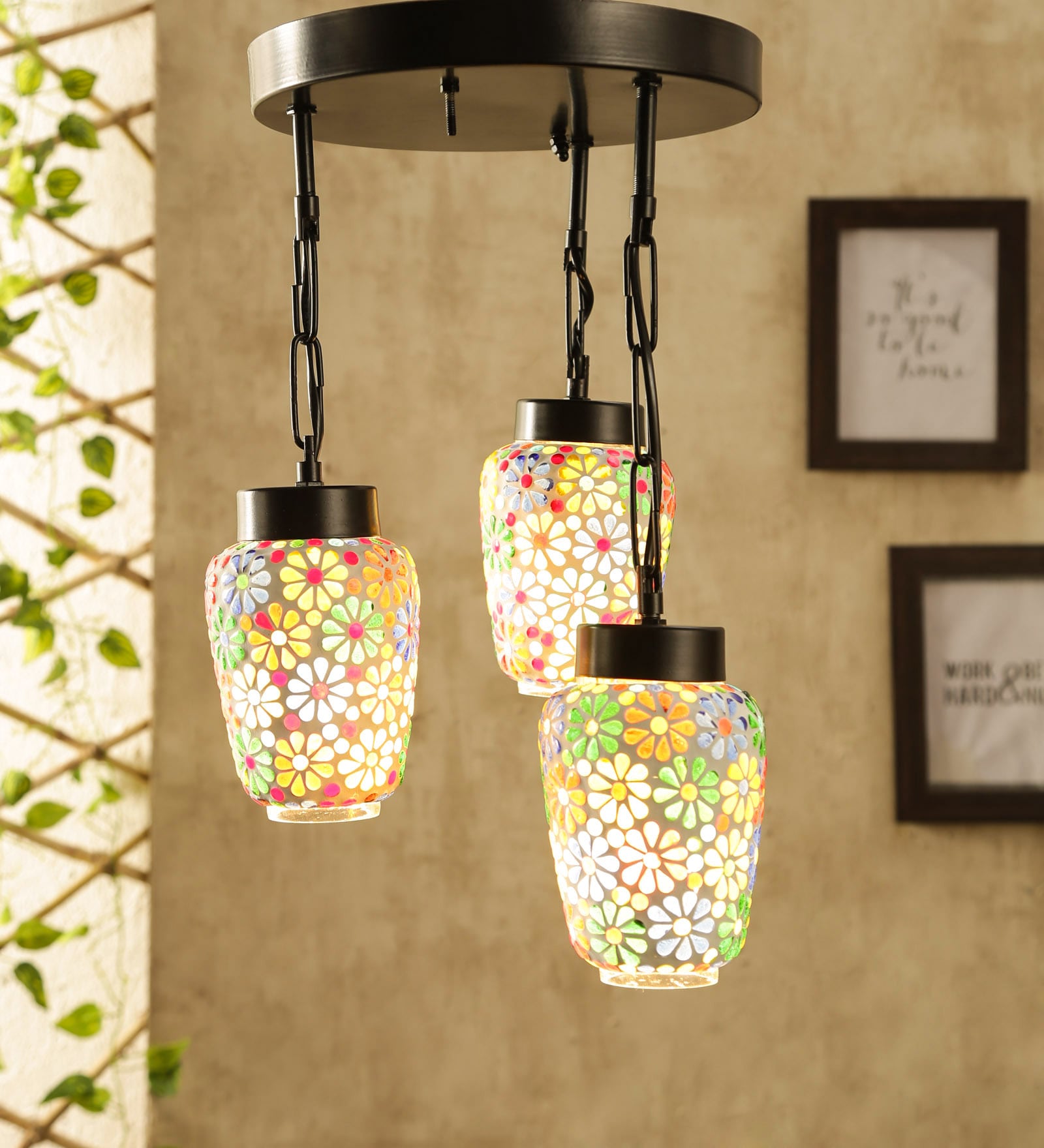 Buy Zevon Black Metal Cluster Hanging Light by New Era at 21% OFF by ...