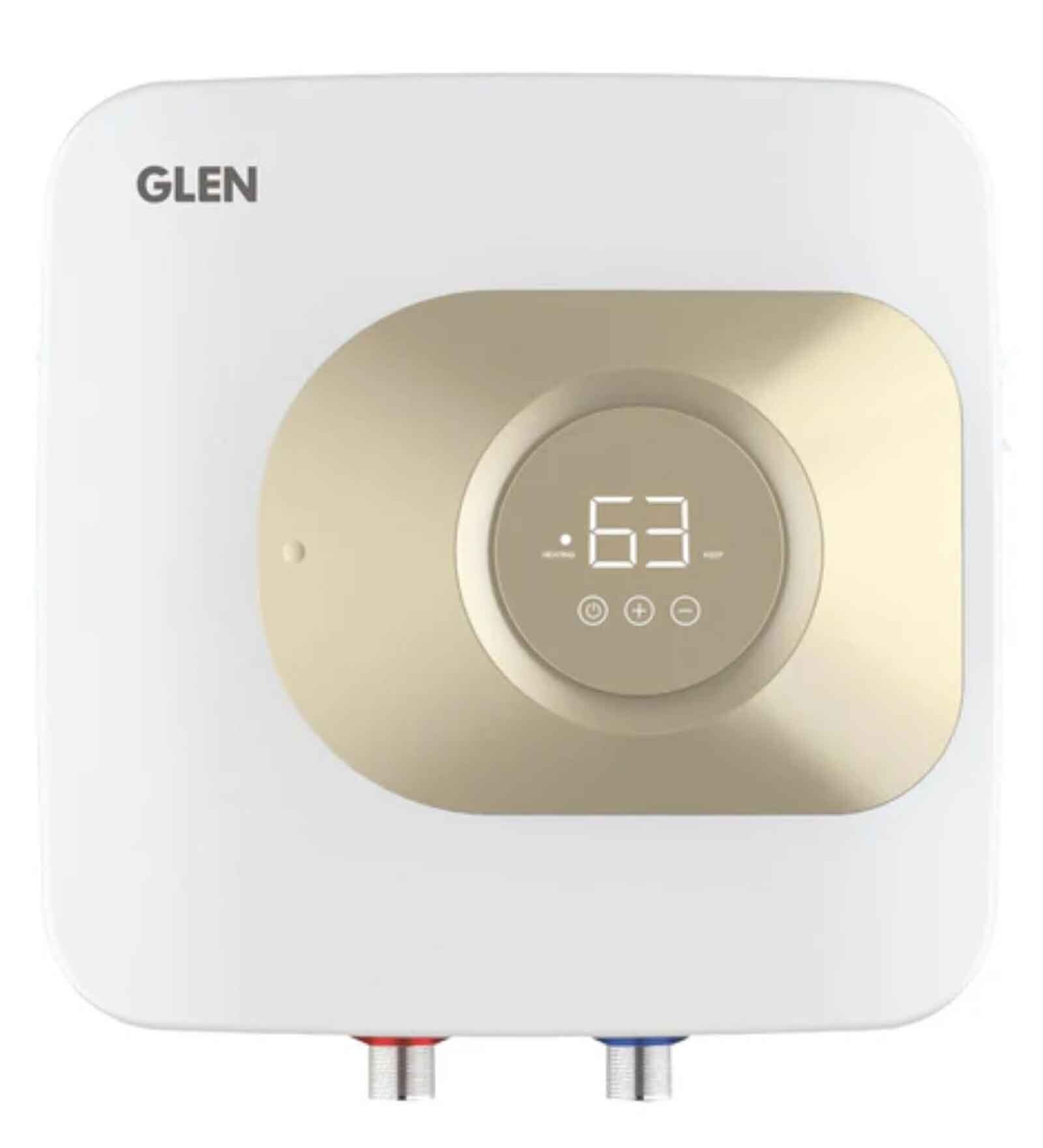 Buy Glen Smart Water heater 15 Ltr, Rust & Shock Proof ABS Body (2000 W ...