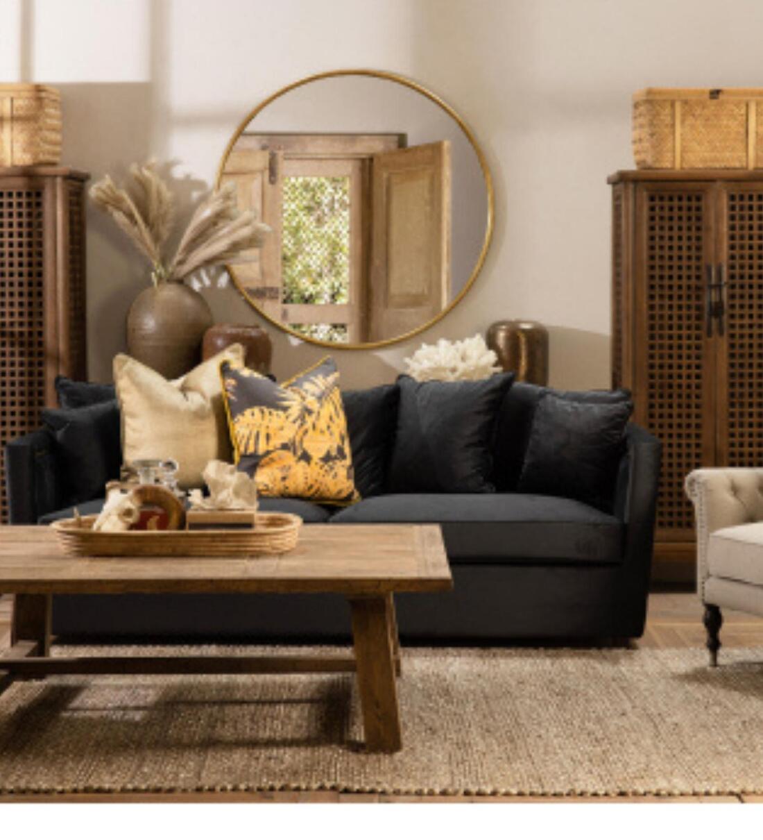 Buy Gold 18 Inch Round Wall Mirror by Casagold Online - Wall Mirrors ...