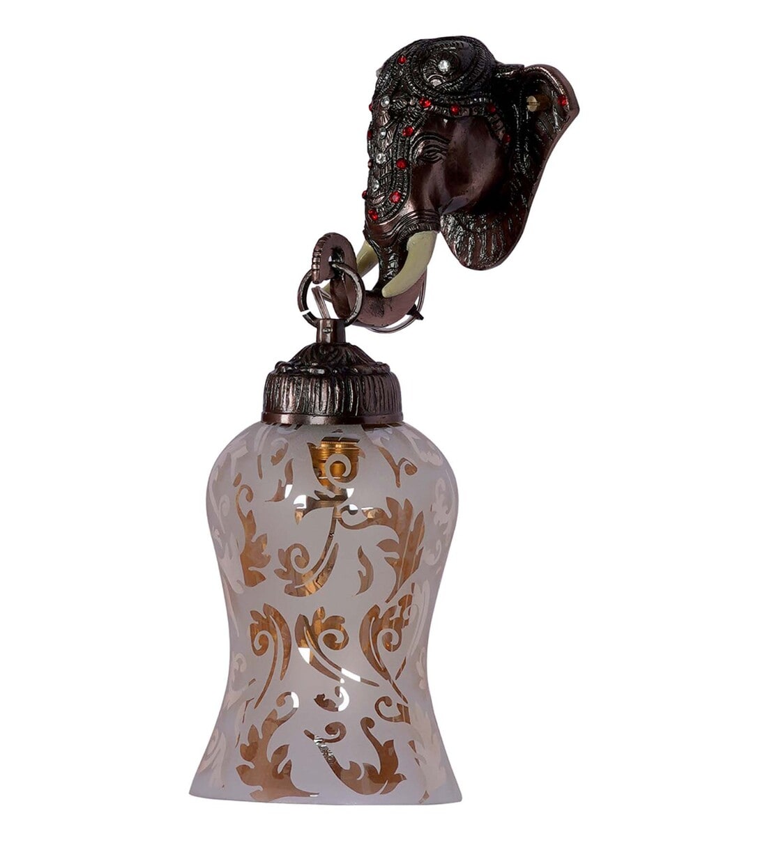 Buy GOLD Aluminium Wall Light By Fos Lighting Online - Downlight - Wall ...