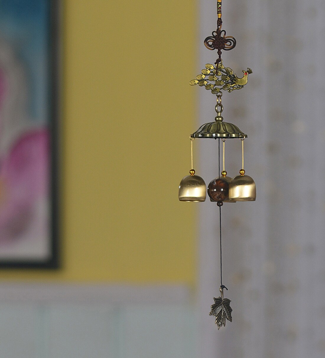 Buy Gold Bells Wind Chime at 100% OFF by @home | Pepperfry
