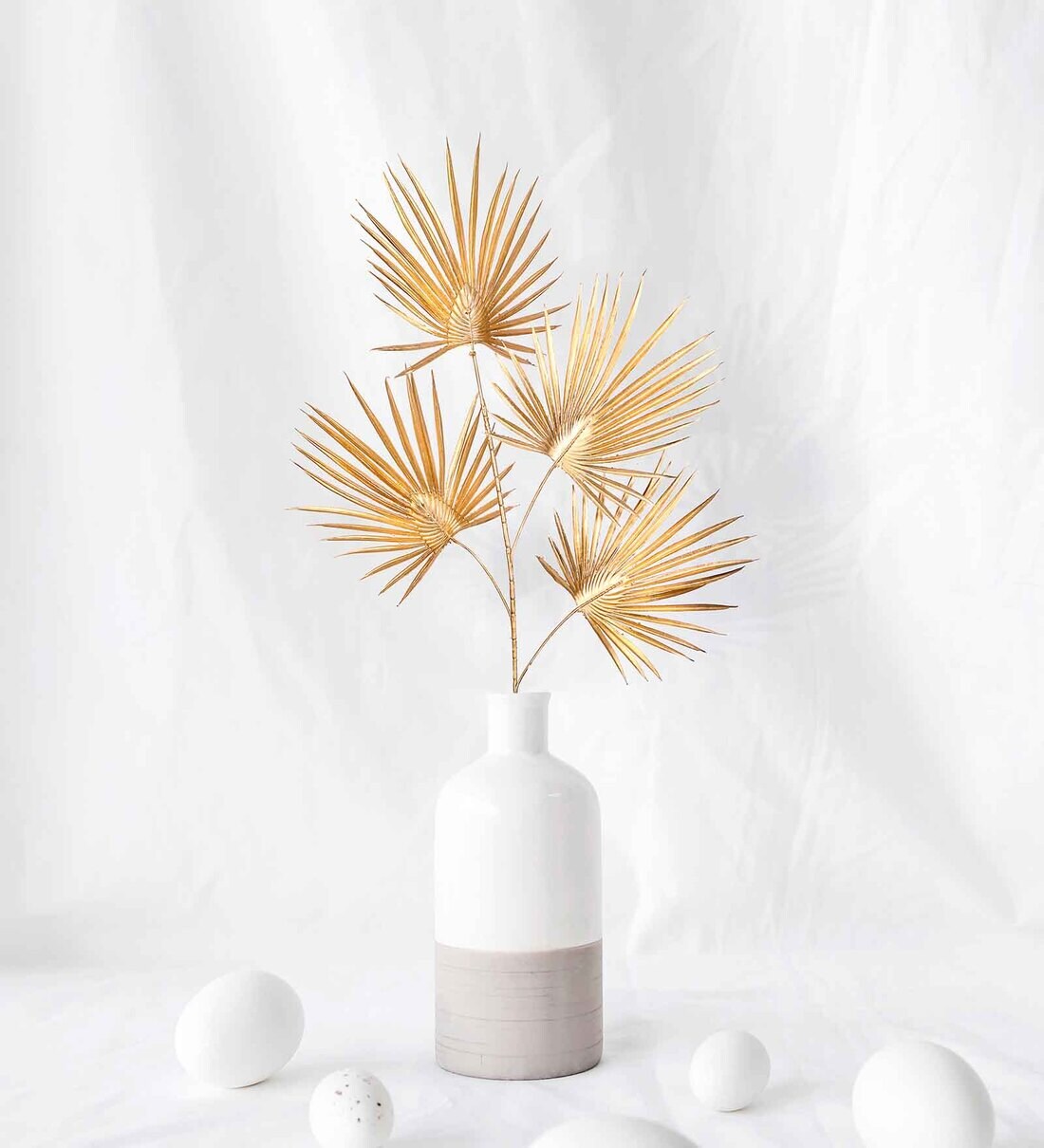 Buy Gold & Cream Plastic Artificial Flower at 33% OFF by The Home Co ...