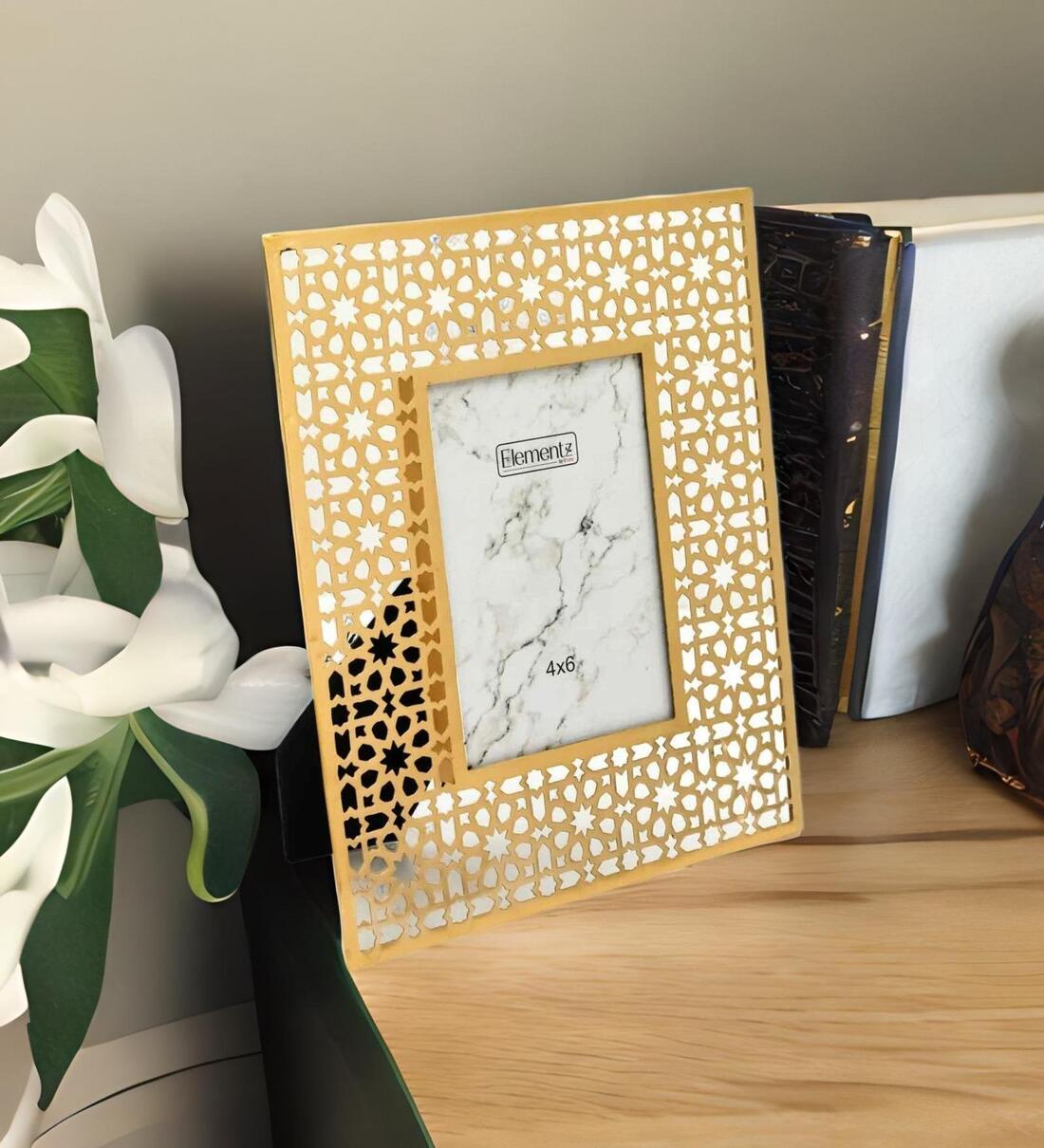 Buy Gold MDF Photo Frames by @home at 42% OFF by @home | Pepperfry