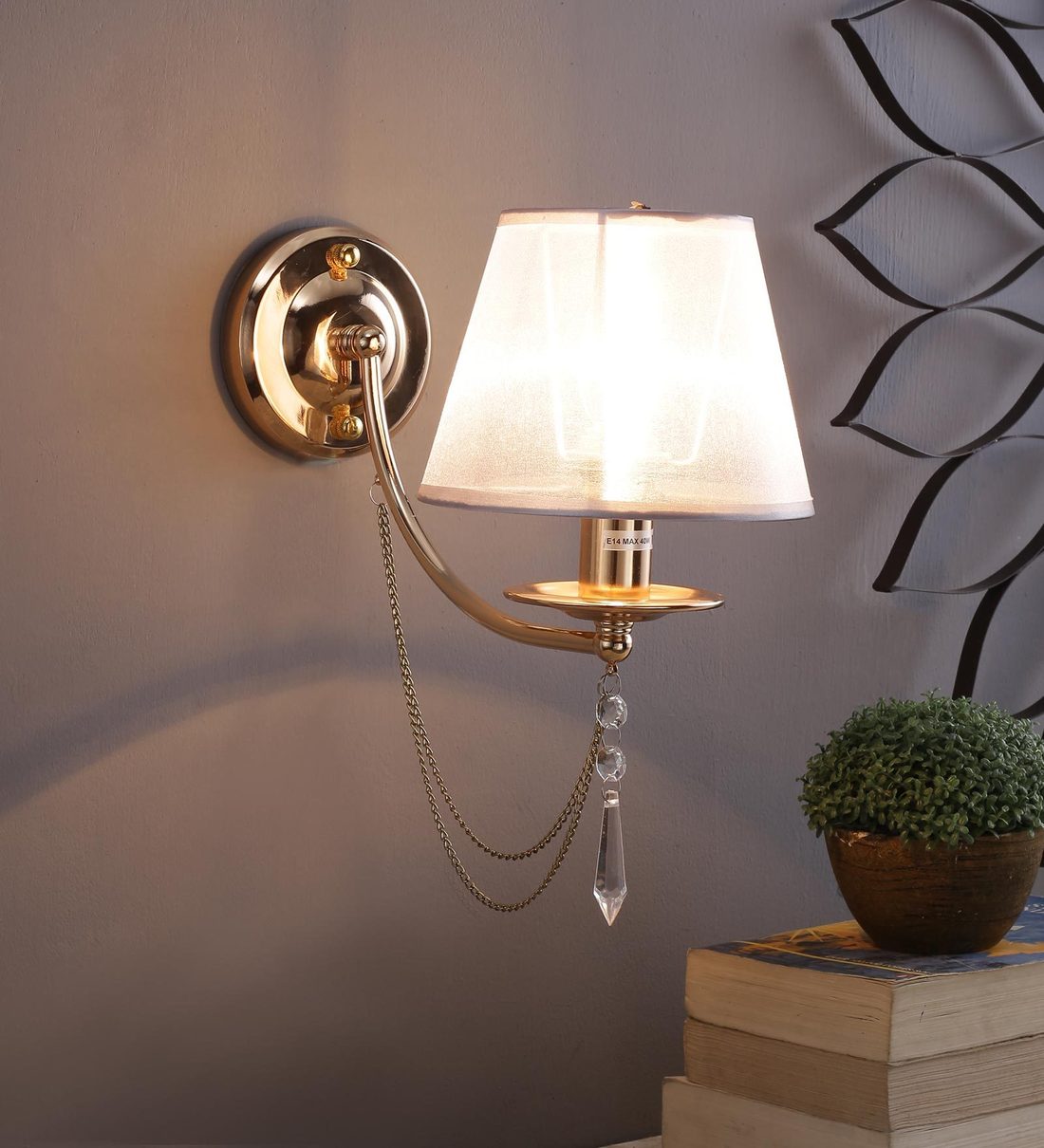 Buy Modern Gold Metal Wall Sconces by Stello at 33% OFF by Stello ...