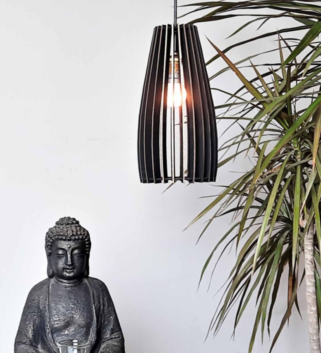 Buy Berry Gold Black & Gold MDF Hanging Light by Grobliss at 52% OFF by ...