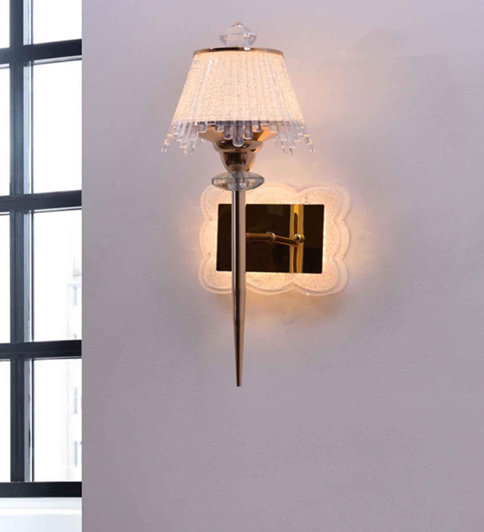 Buy Imperial Gold Metal LED Wall Light by Smartway Lighting at 65% OFF ...