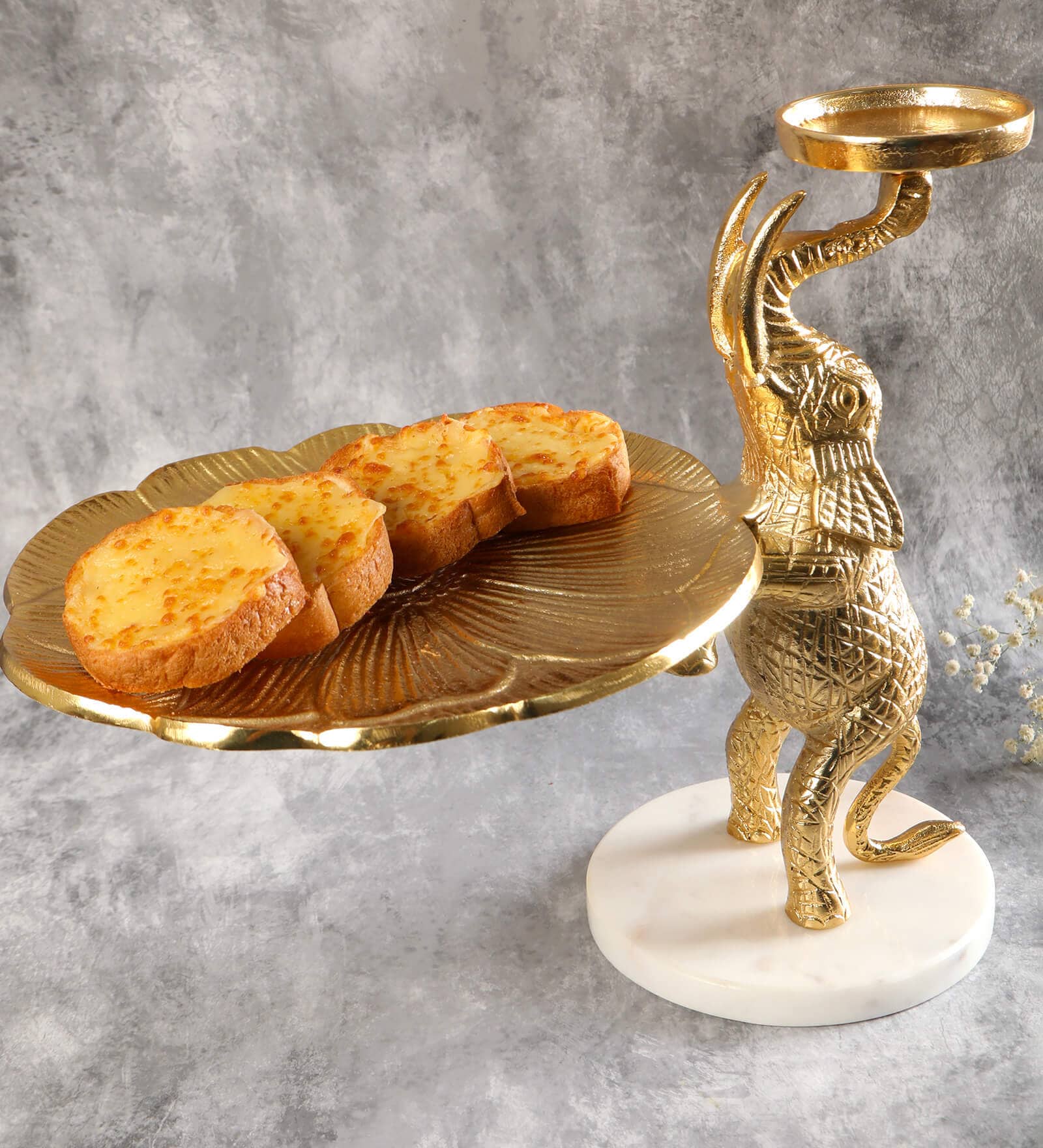 Buy Gold Aluminium 13 Inch Appetizer Platters at 59% OFF by The Home Co ...