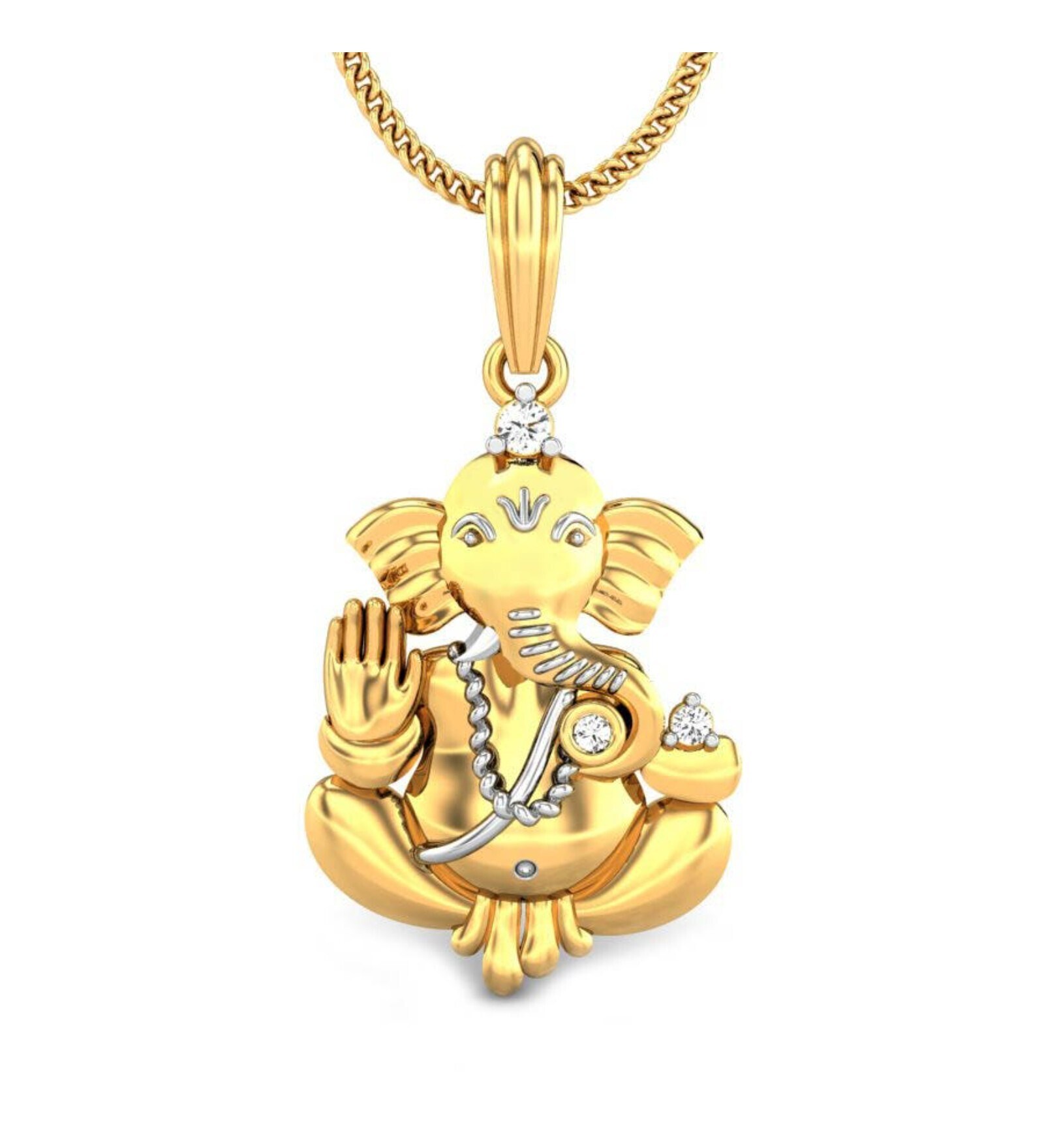 Buy Ganesh Gold 4 Grams BIS Hallmark Pendant at 9% OFF by Candere By ...