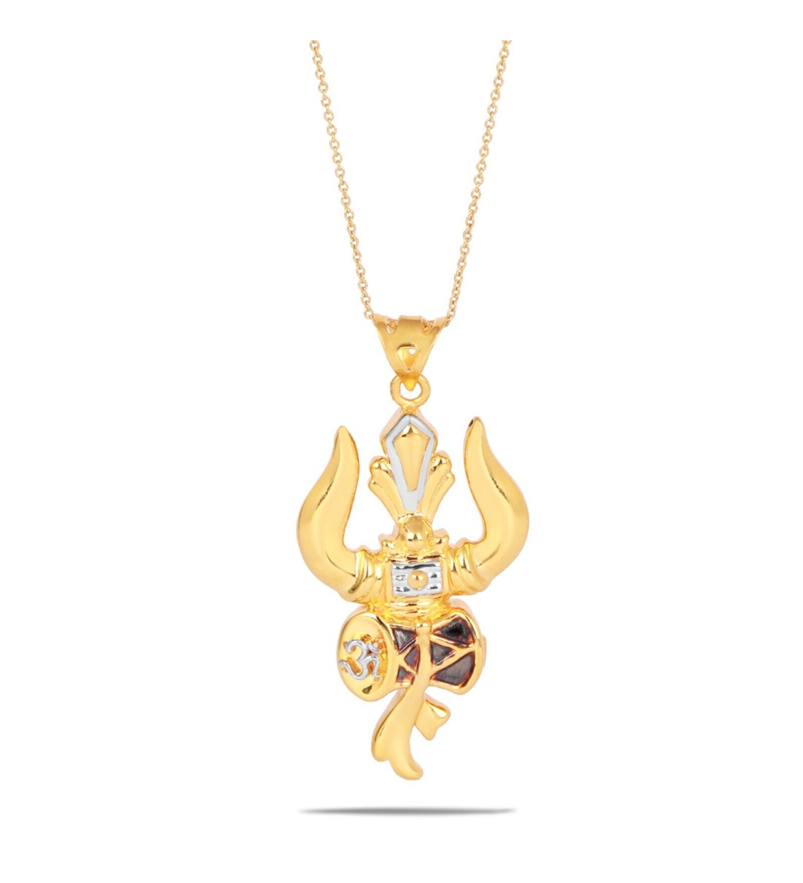 Buy Trishul Gold 3.66 Grams BIS Hallmark Pendant at 23% OFF by Candere ...