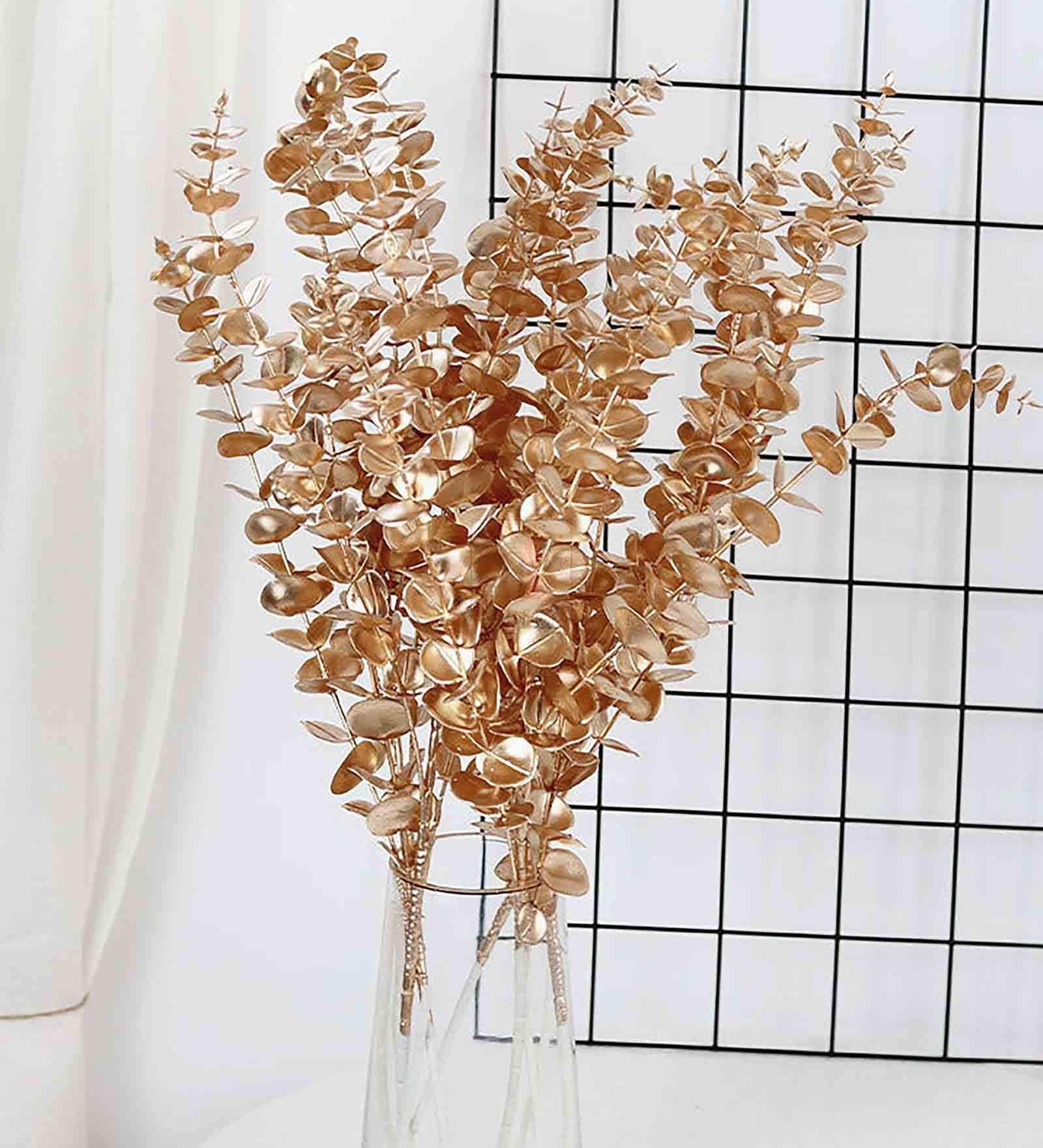 Buy Gold Plastic Artificial Flower by Art Street at 73% OFF by Art ...
