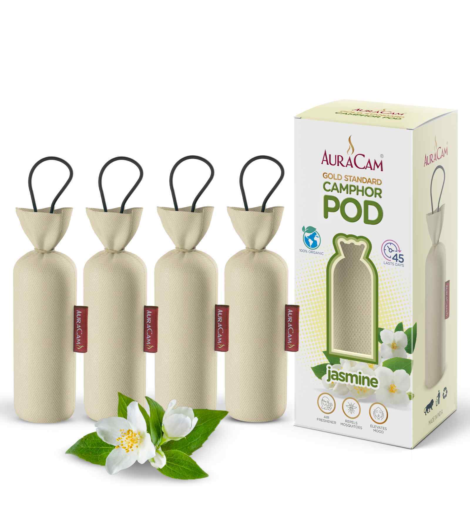 Buy Gold Standard Camphor Pod Cone (Jasmine) - Set of 4 at 100% OFF by ...